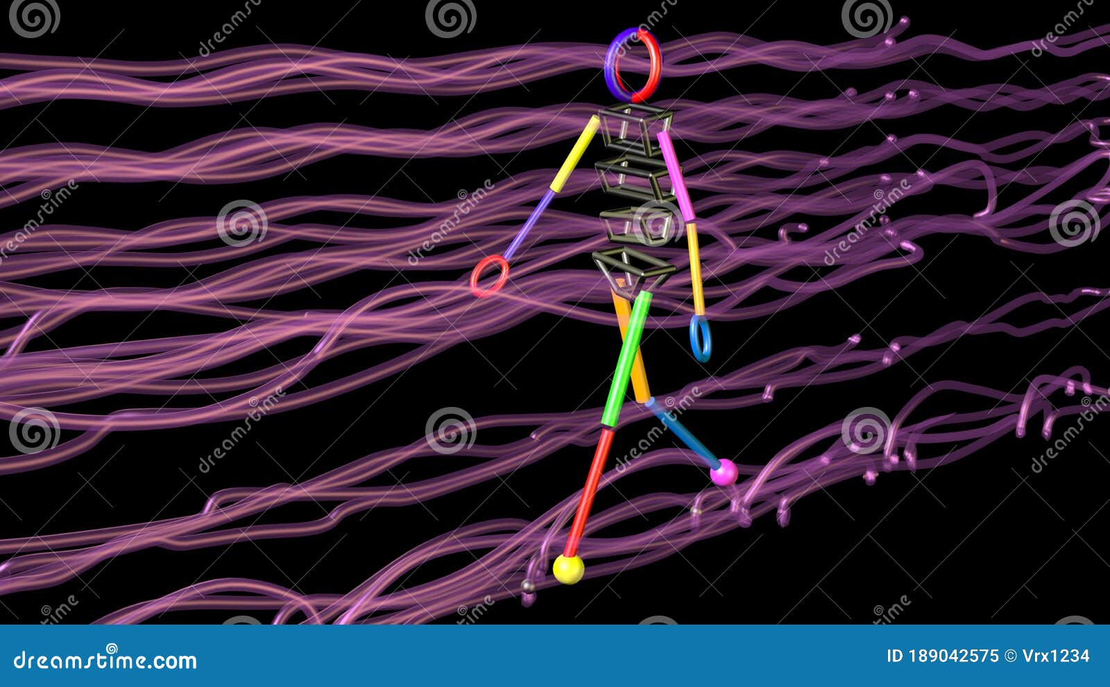 Gait Recognition , Motion Capture 3d Render of Character Walking. View ...