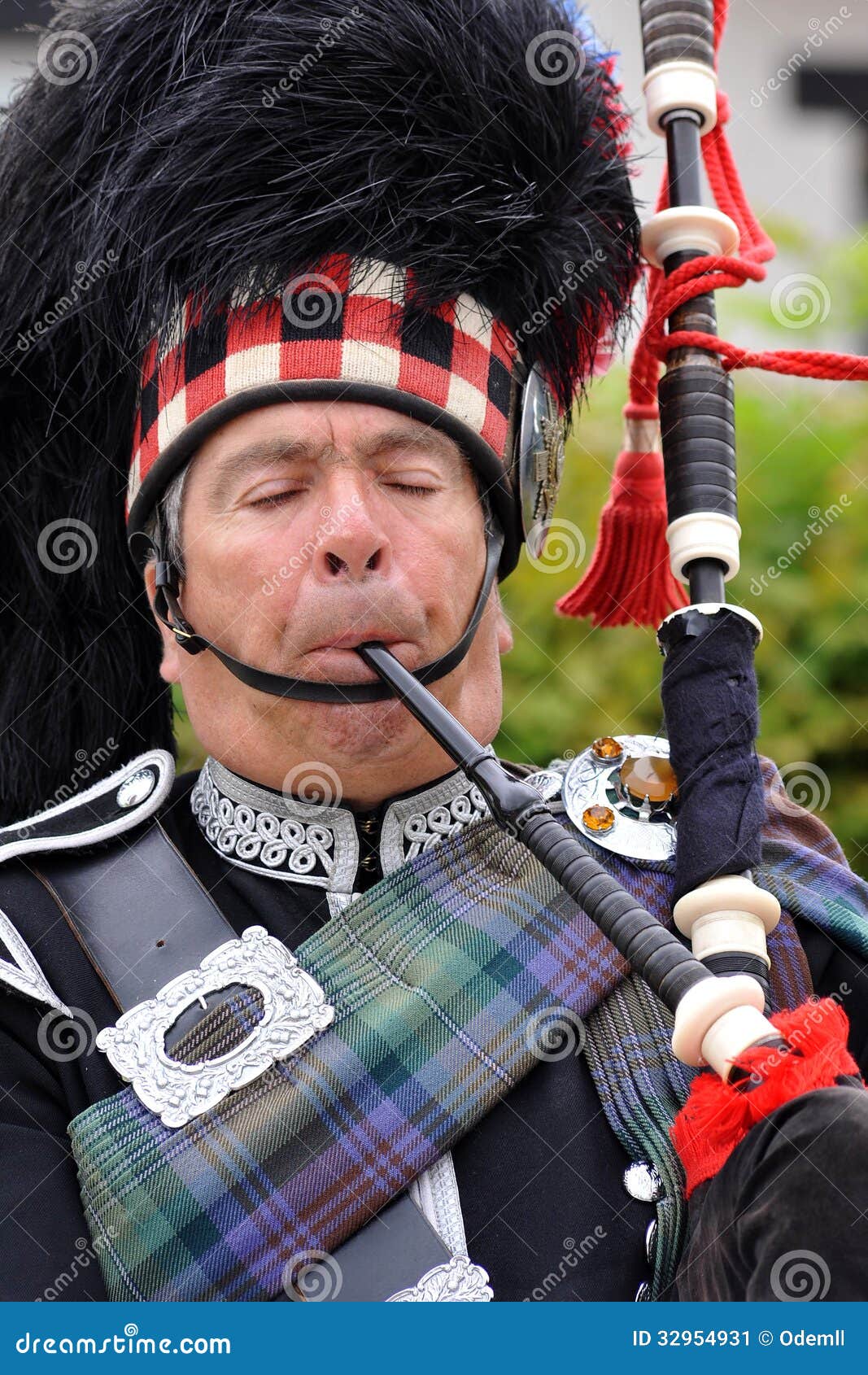 Gaitas escocesas foto editorial. Imagen de pimienta, abejones - 32954931