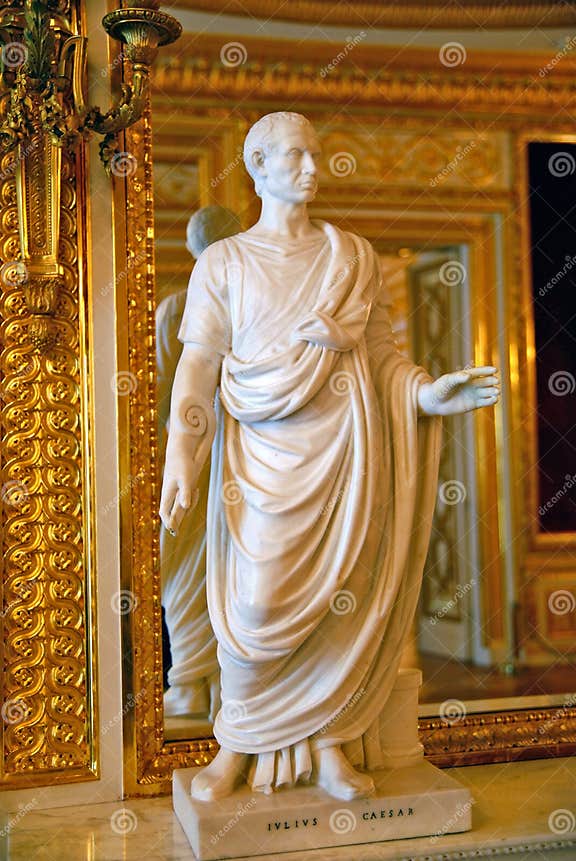 Gaius Julius Caesar stock photo. Image of rome, king, marble - 3399412