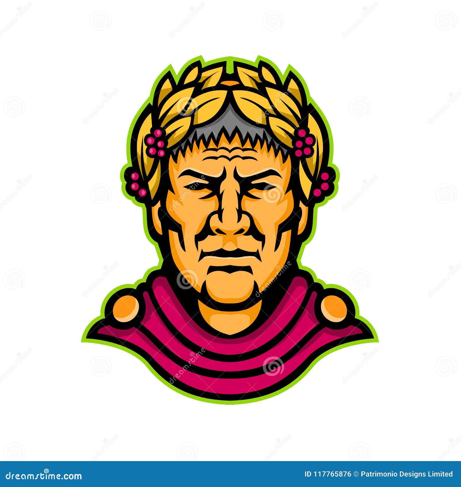 Gaius Julius Caesar Mascot stock vector. Illustration of gaius - 117765876 Gaius Julius Caesar Mascot stock vector. Illustration of gaius - 117765876