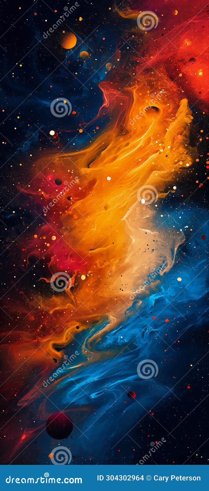 Galactic Color Explosion: A Stunning Blend Of Stars, Planets, An ...