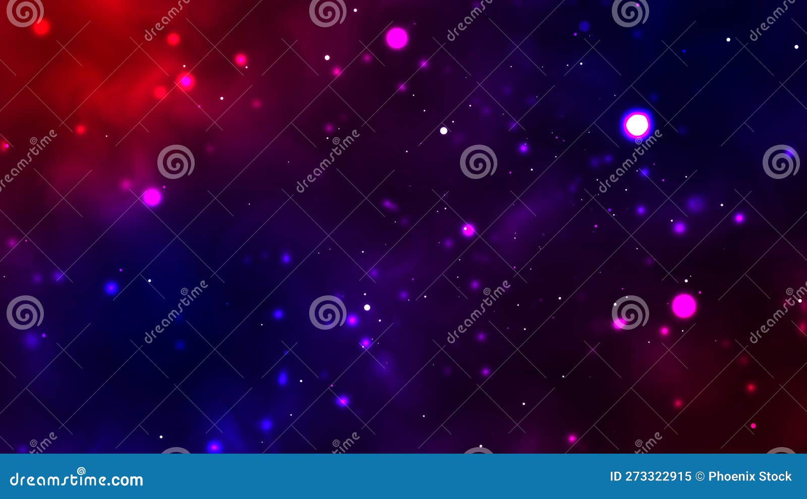 Galactic Dreamscape: a Mesmerizing Display of Cosmic Colors. Stock ...
