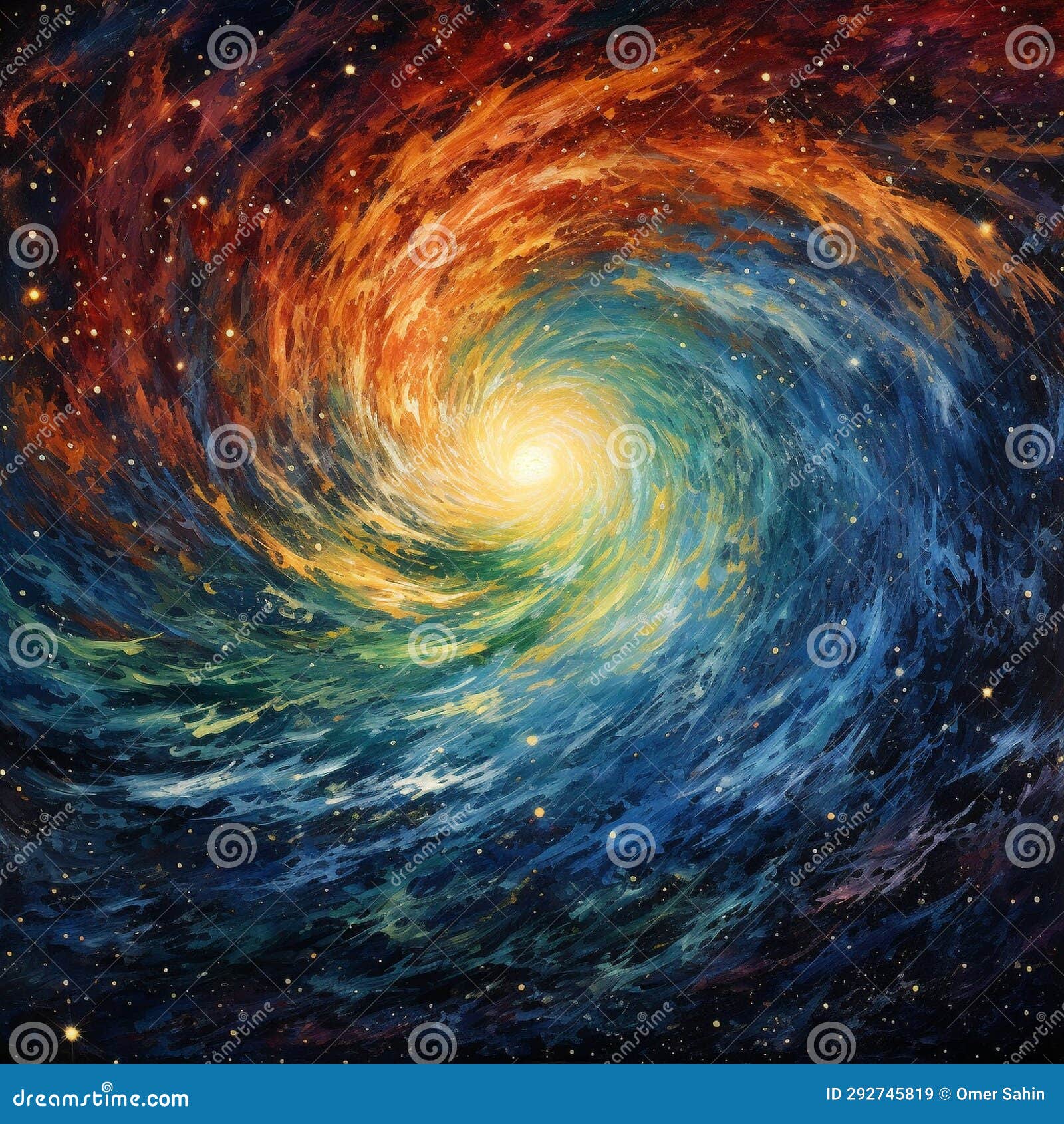 Galactic Dust Storm: Whirling Cosmic Particles Engulfing a Planet S ...