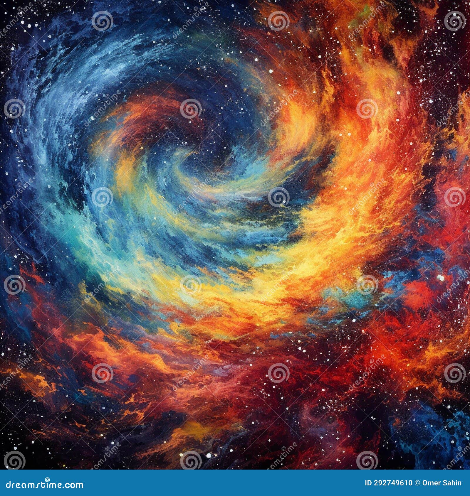 Galactic Dust Storm: Whirling Cosmic Particles Engulfing a Planet S ...