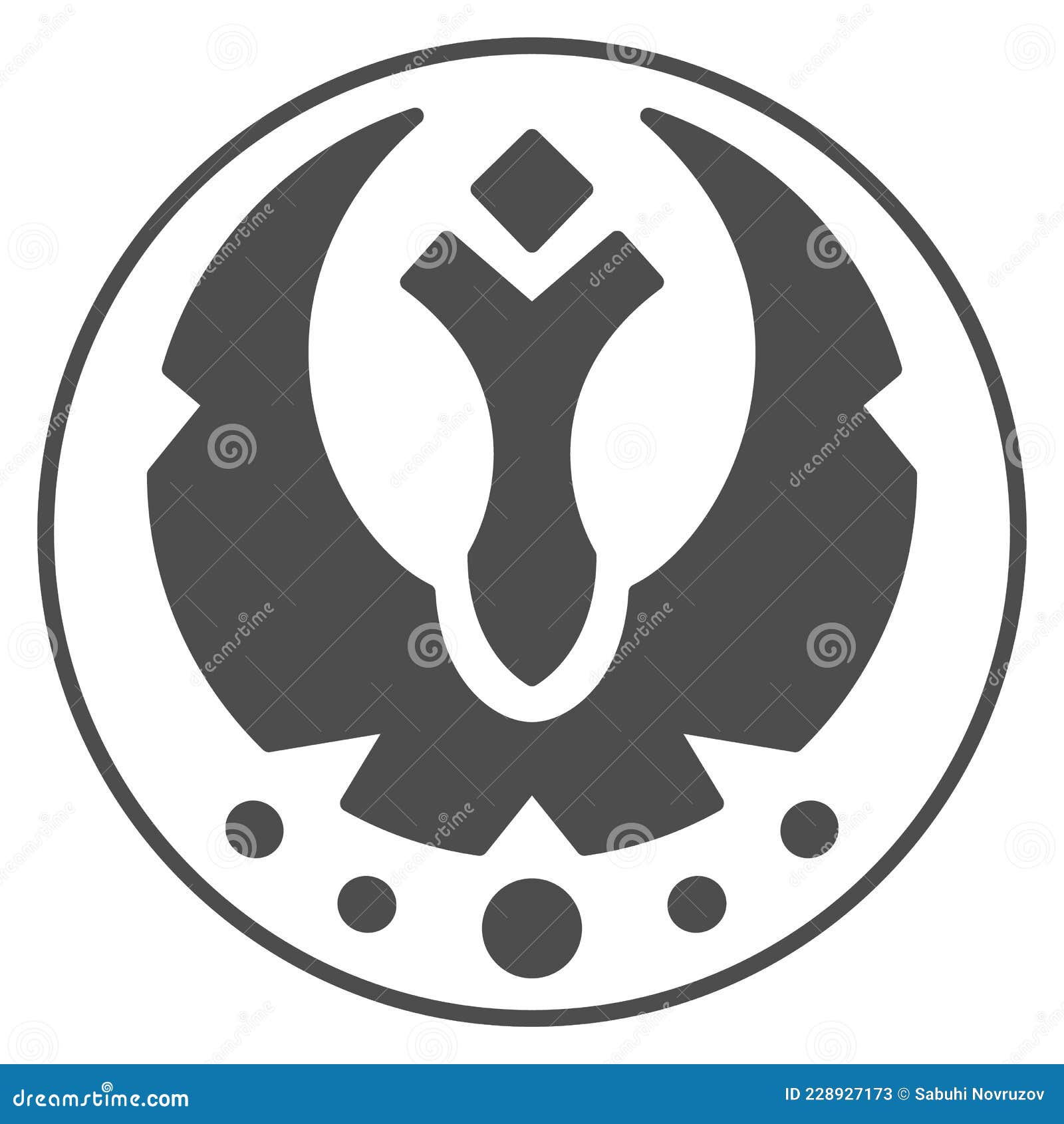 Galactic Empire Emblem Line Icon, Star Wars Concept, Imperium Vector ...