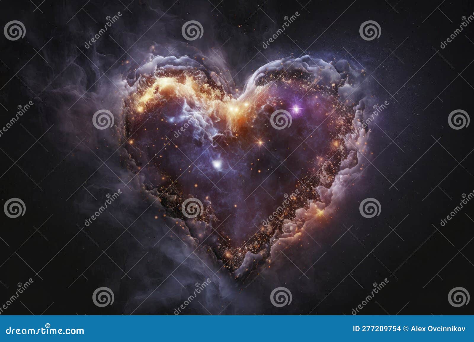 Galactic Heart: a Stunning Photorealistic Image for Your Next Project ...