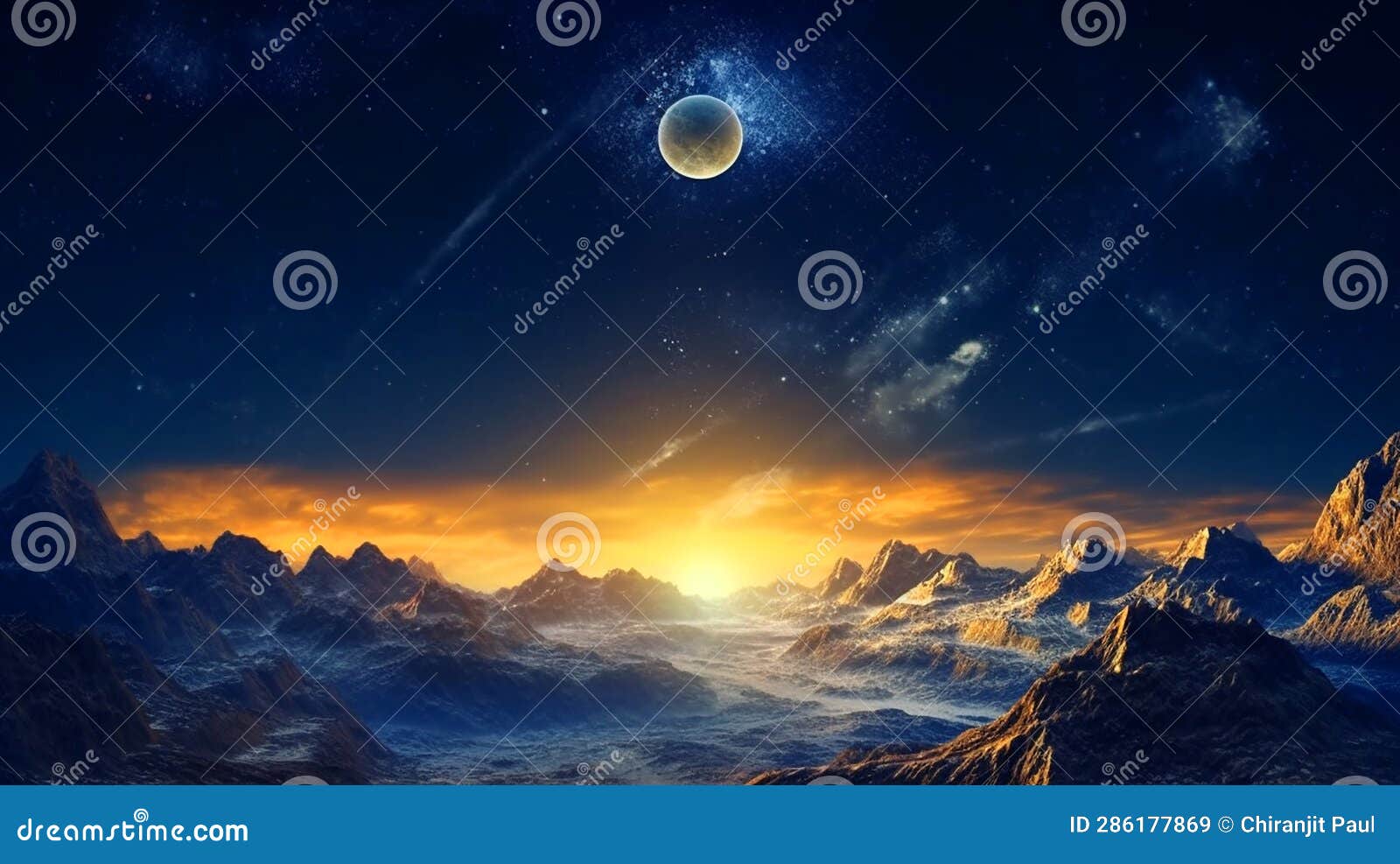 Galactic Night Sky Astronomy and Science Combined Background Stock ...