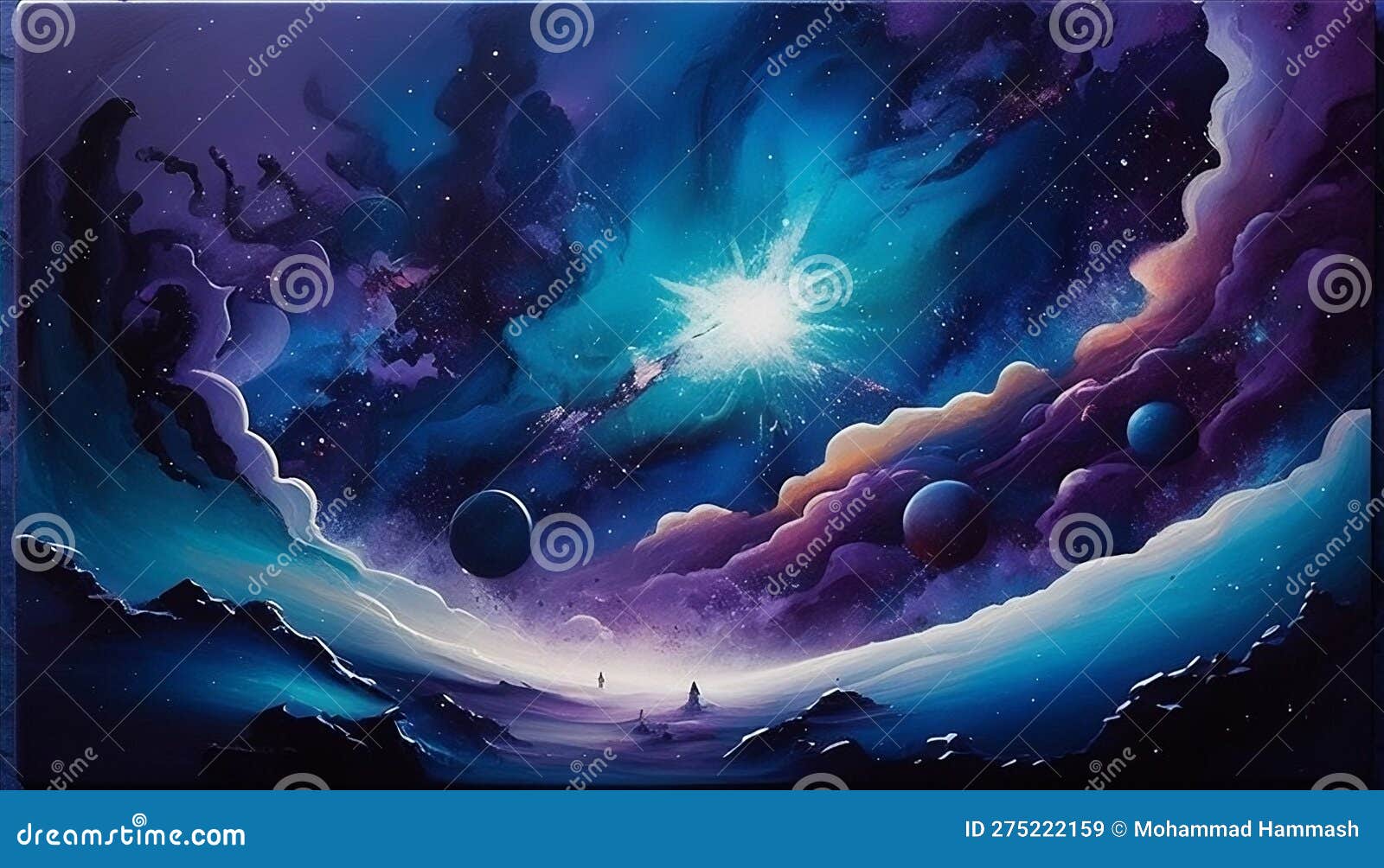 Galactic Oasis: a Mesmerizing Visual Experience, Made with Generative ...