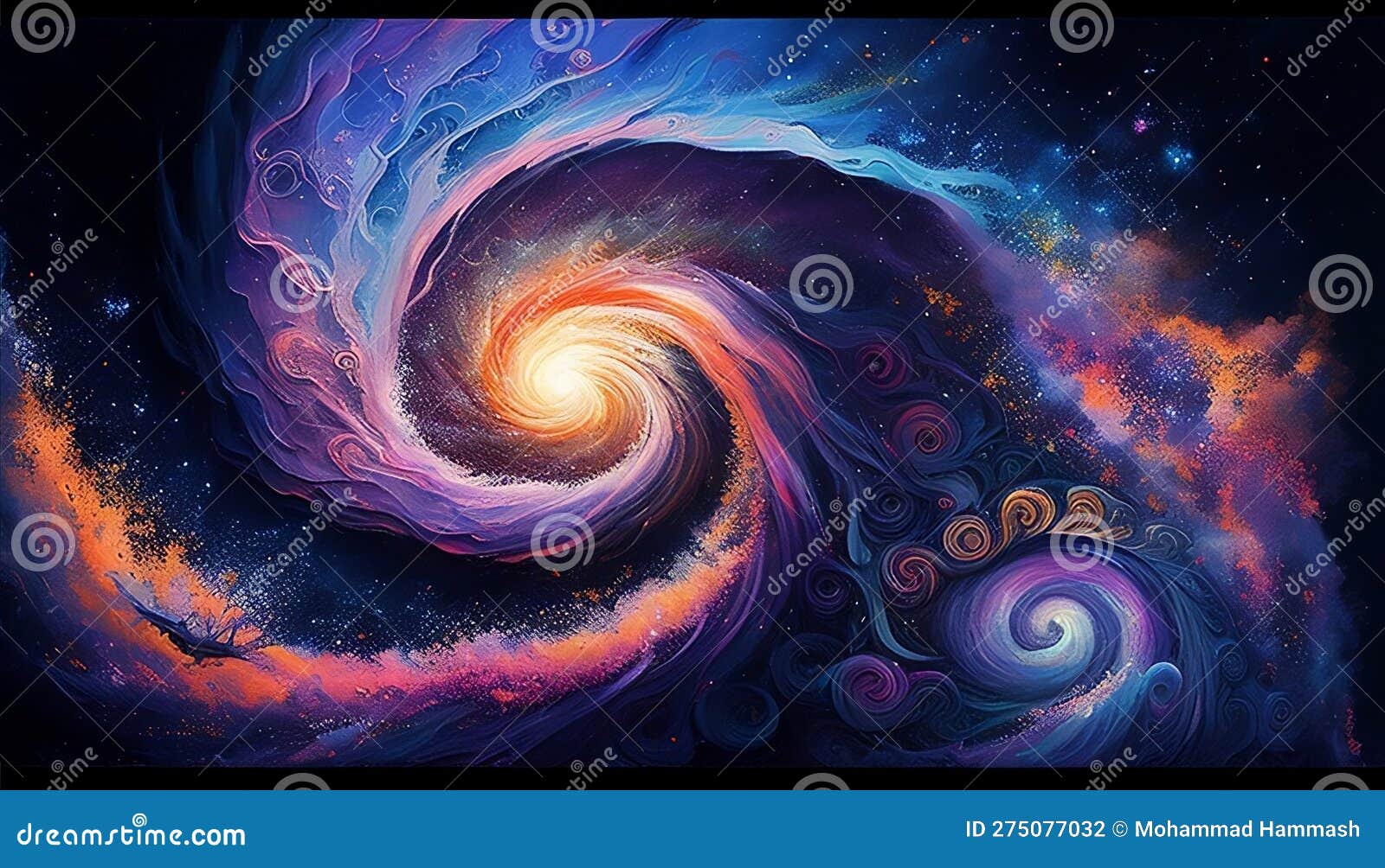 Galactic Realms: a Mesmerizing AI Generated Artwork, Made with ...