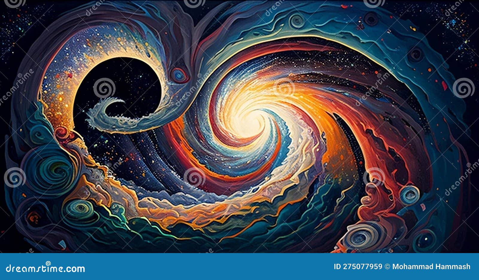 Galactic Realms: a Mesmerizing AI Generated Artwork, Made with ...