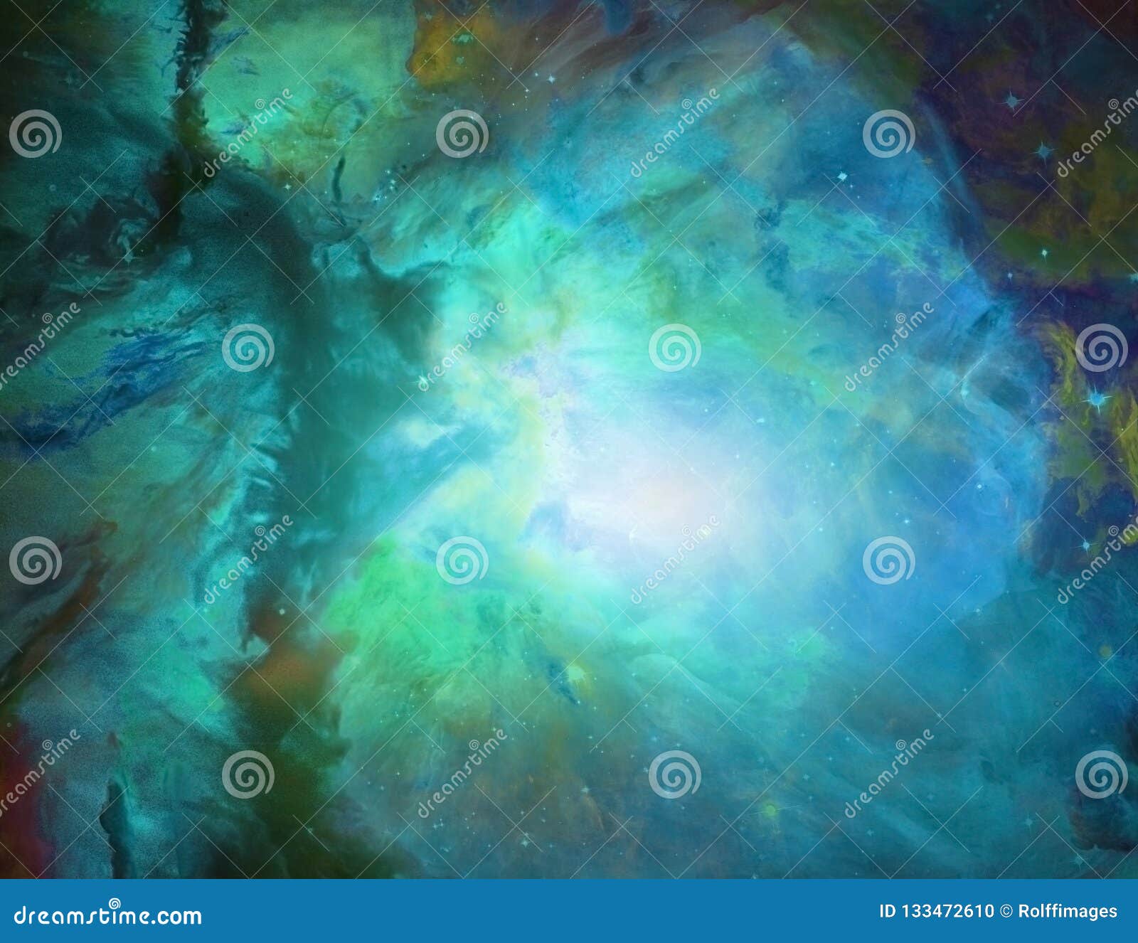 Galactic Space Light stock illustration. Illustration of infinity ...