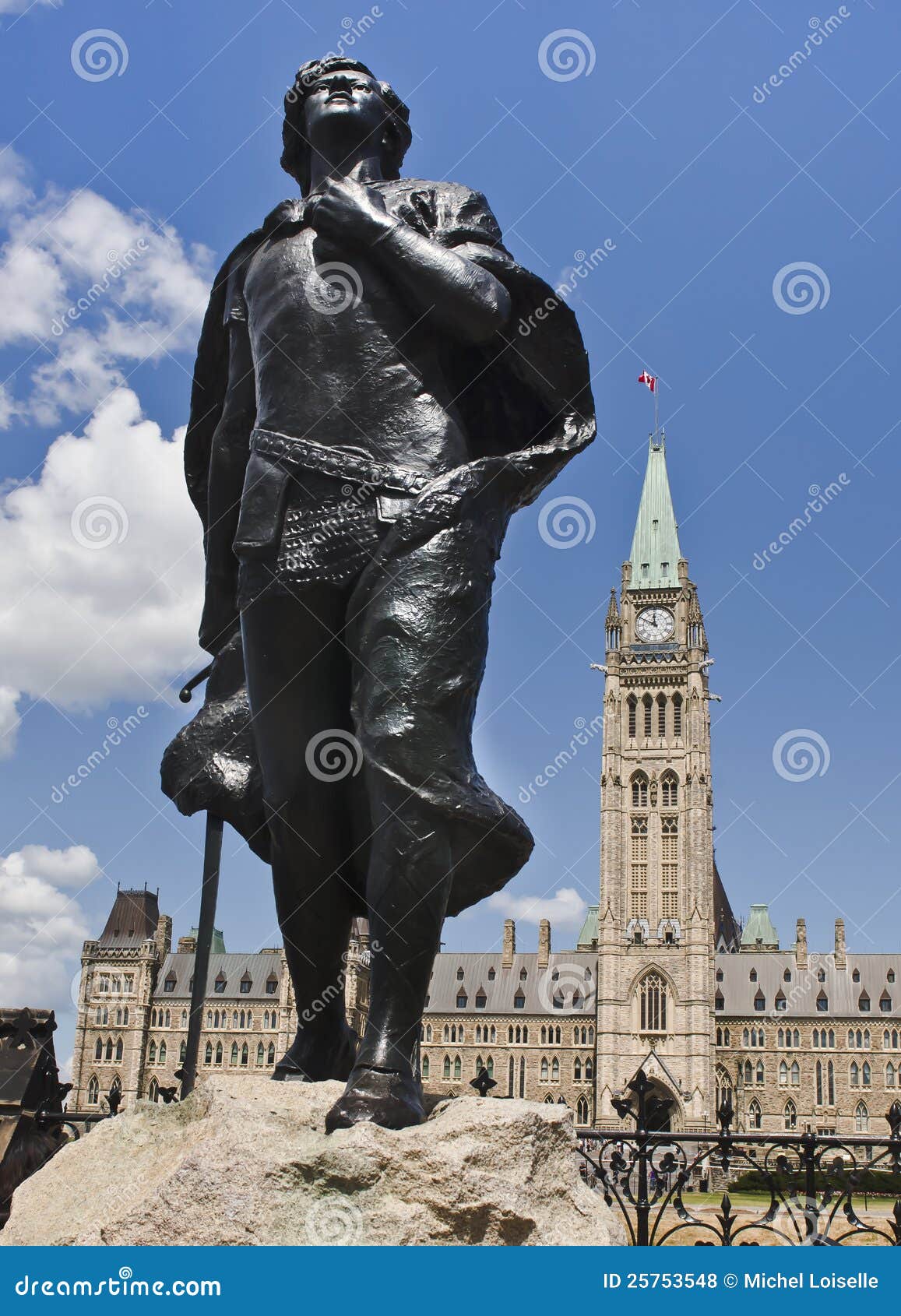 Galahad in Ottawa stock photo. Image of center, medieval - 25753548