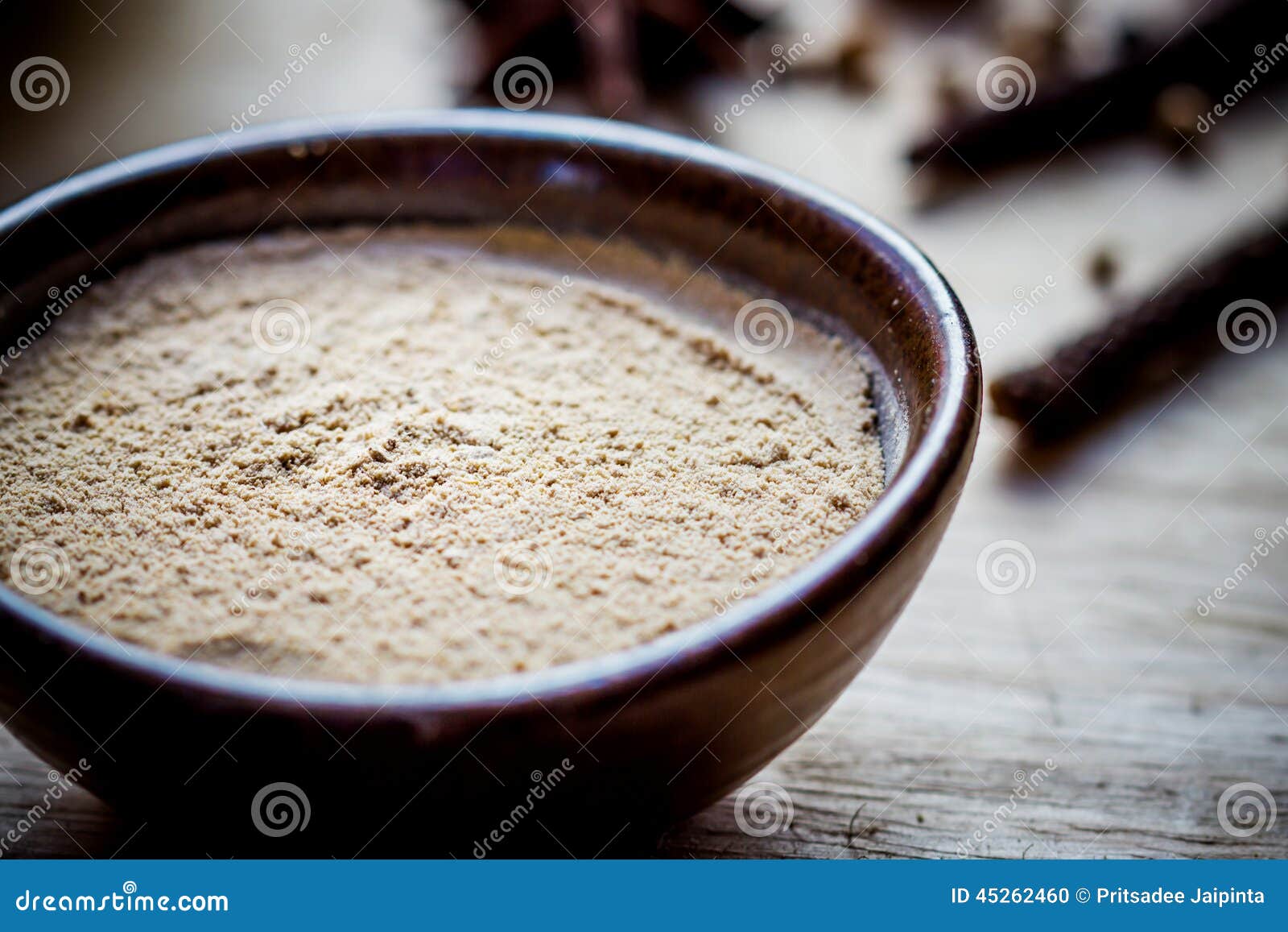 Galangal Powder stock photo. Image of ginger, cooking - 45262460