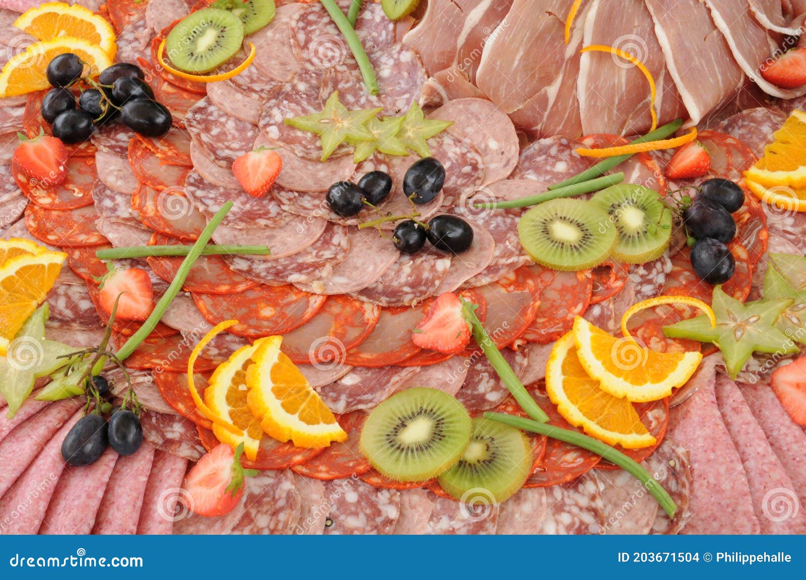 Galantine display stock photo. Image of display, close - 203671504