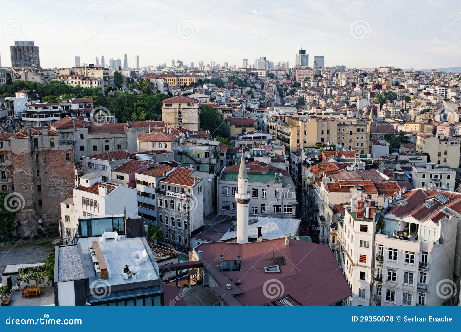 Galata District of Istanbul Stock Photo - Image of galata, conurbation ...