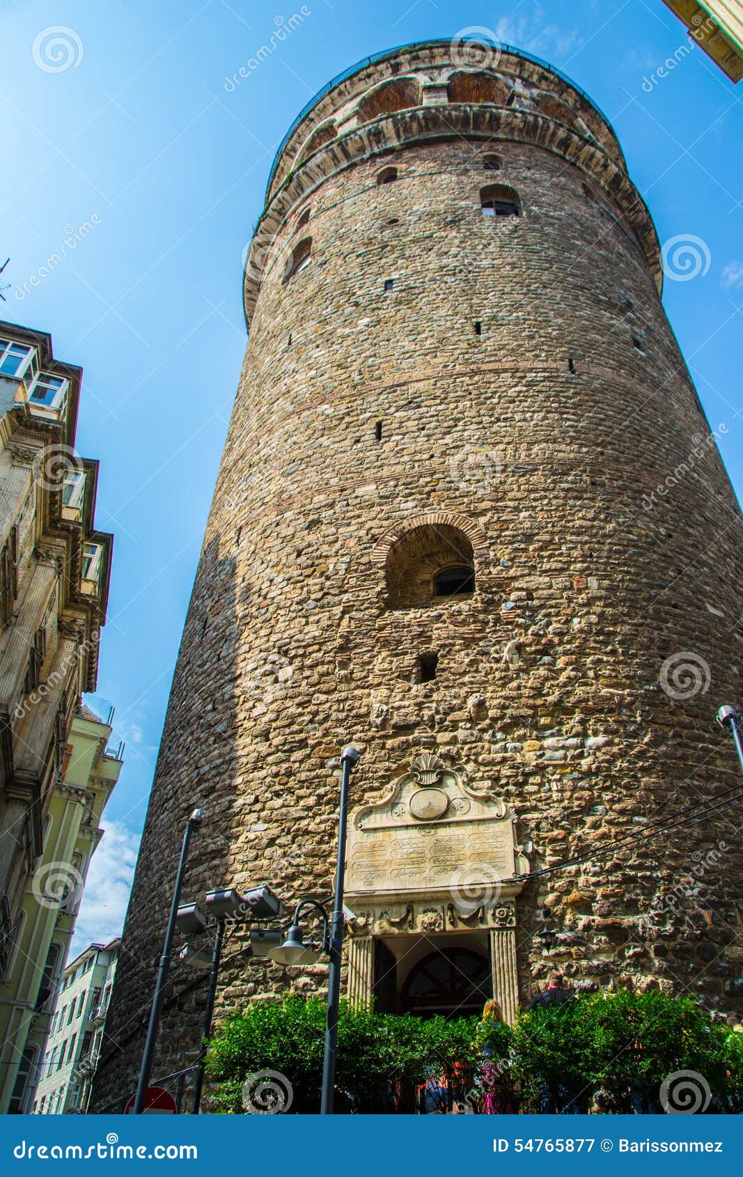 Galata Tower stock image. Image of cityscape, ottoman - 54765877