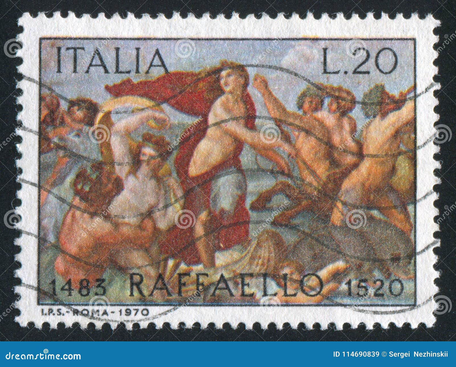 Galatea by Raphael editorial stock image. Image of historic - 114690839