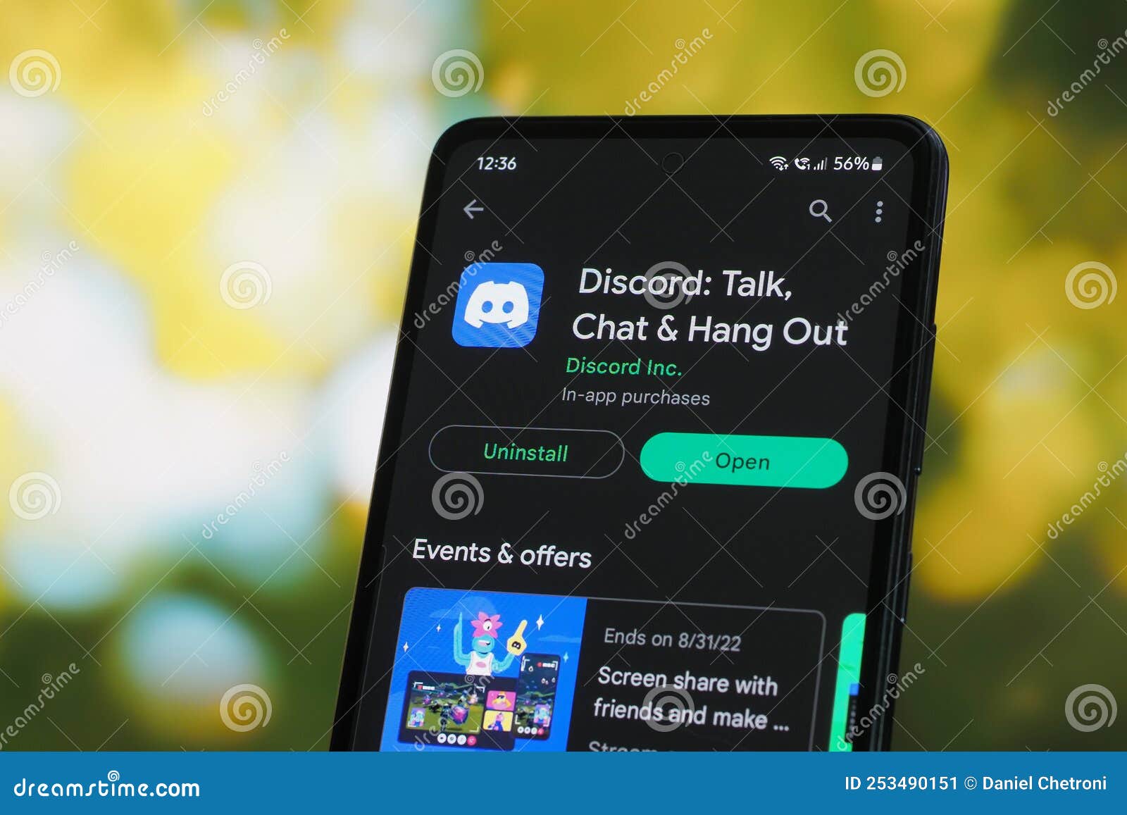 Galati, Romania - July 11, 2022: Discord Application Available on ...