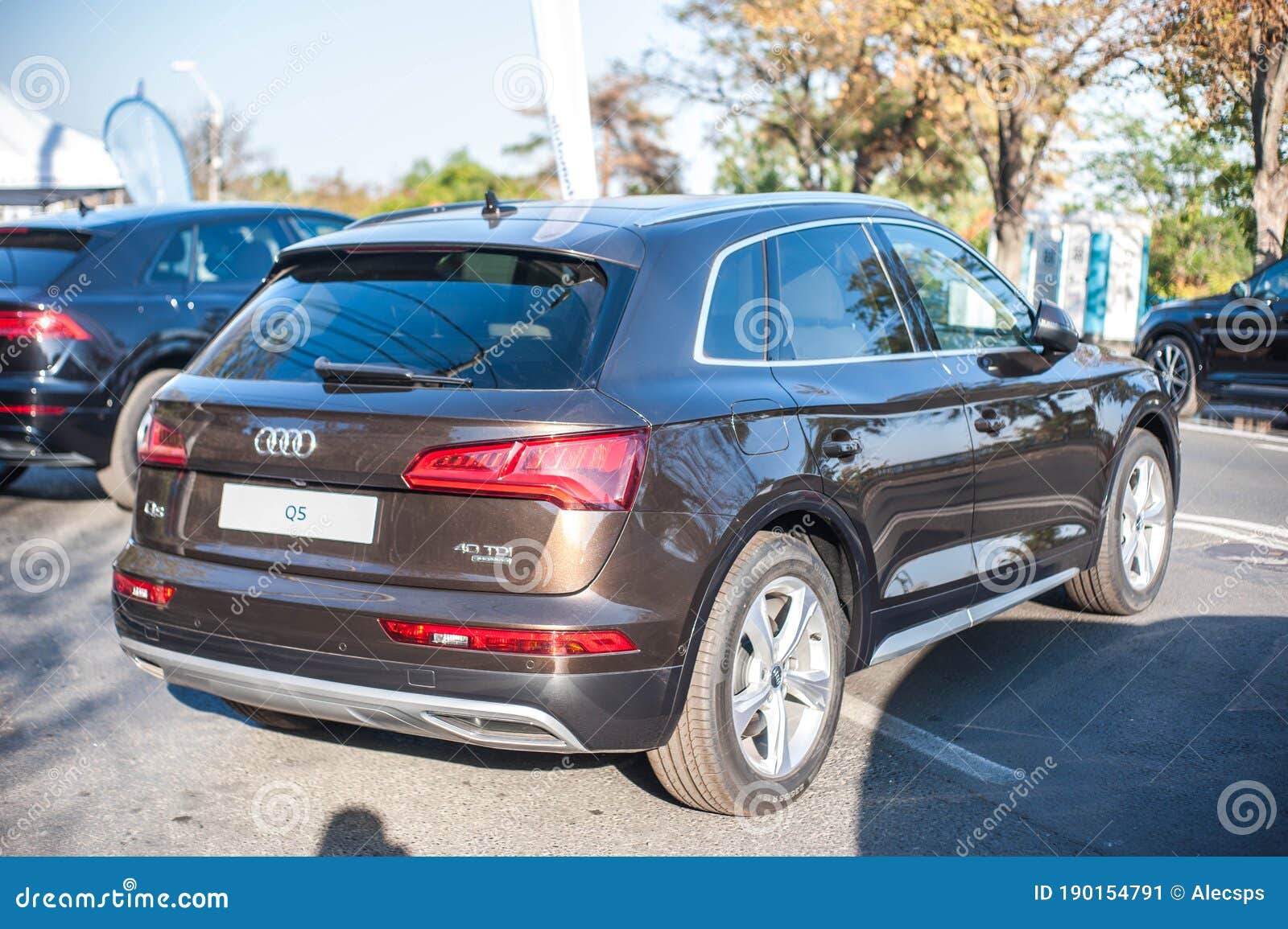 Galati, Romania - September 13, 2019: Audi Q5 Facelift Rear View ...