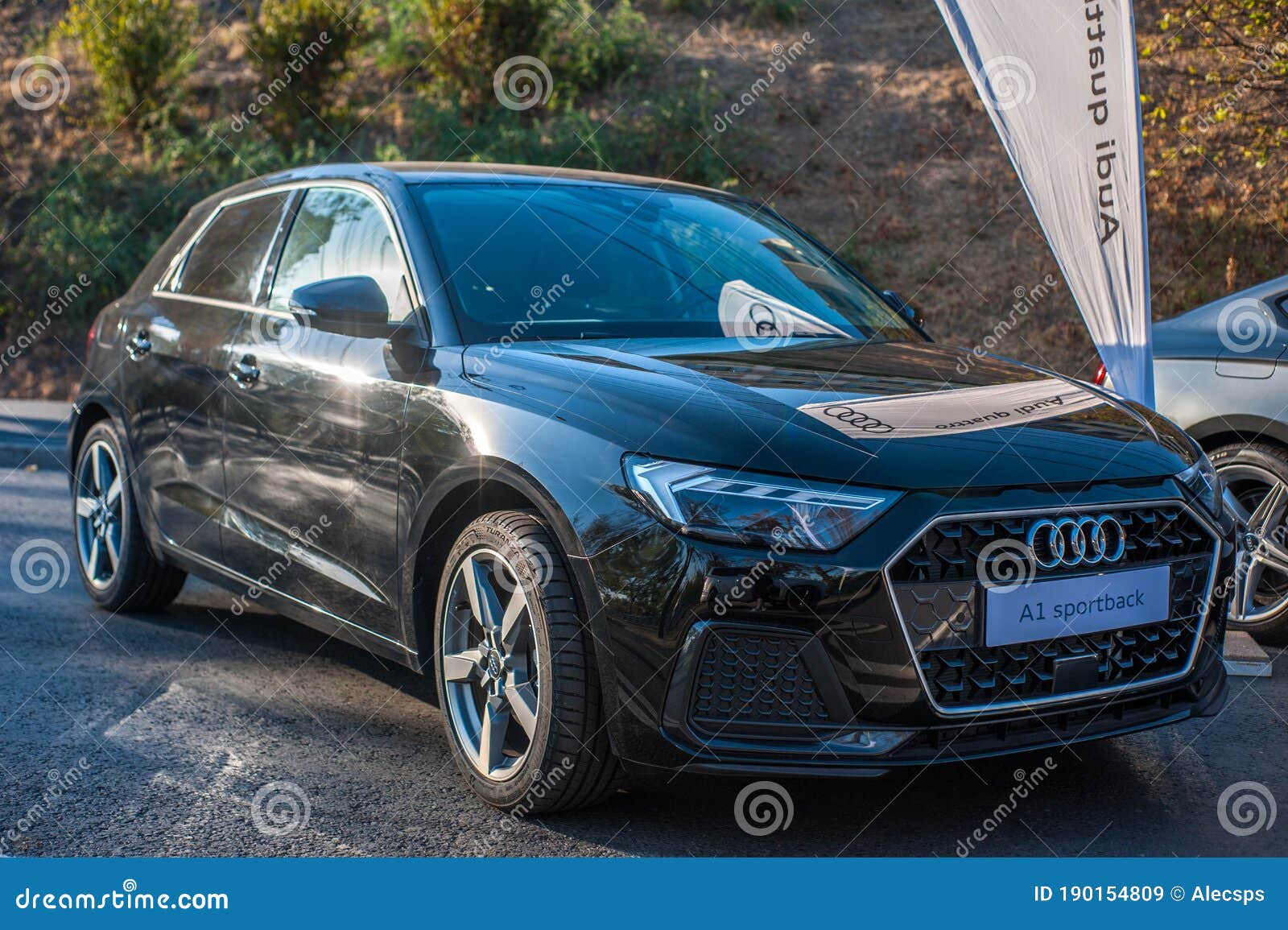 Galati, Romania - September 13, 2019: Black Audi A1 8X Sportback ...