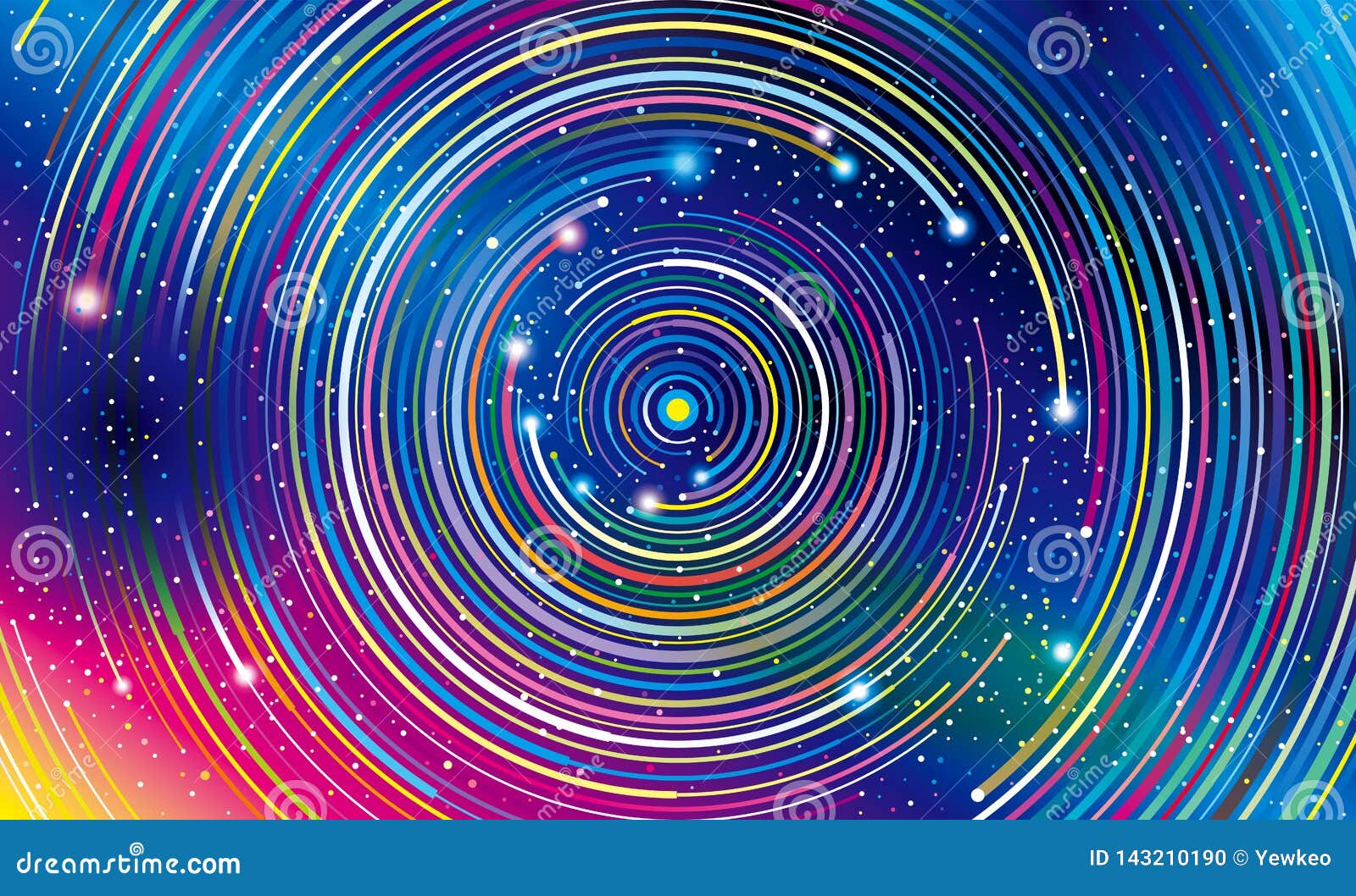 Galaxy Abstract Background. Stock Vector - Illustration of milky ...