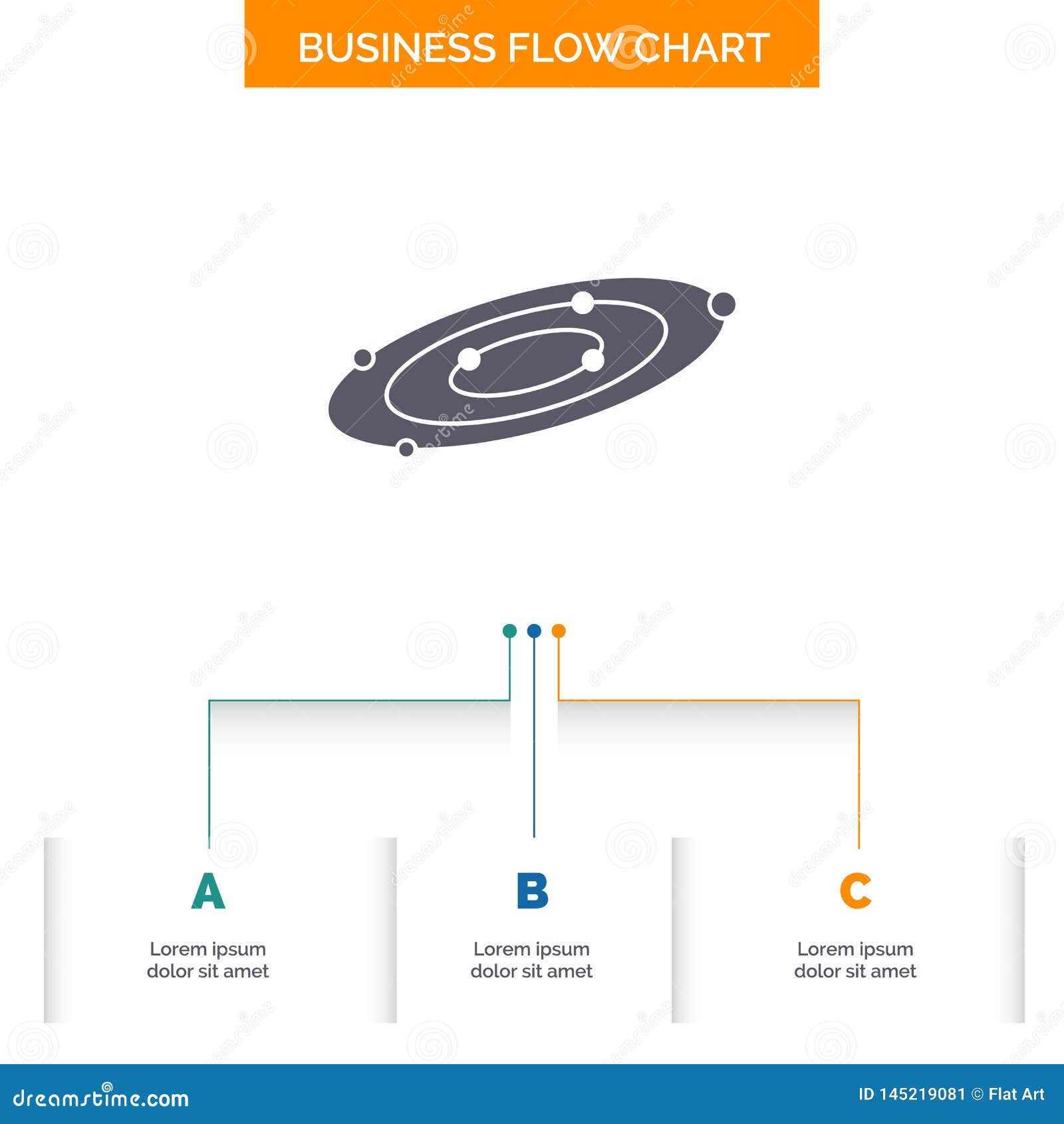 Galaxy, Astronomy, Planets, System, Universe Business Flow Chart Design ...