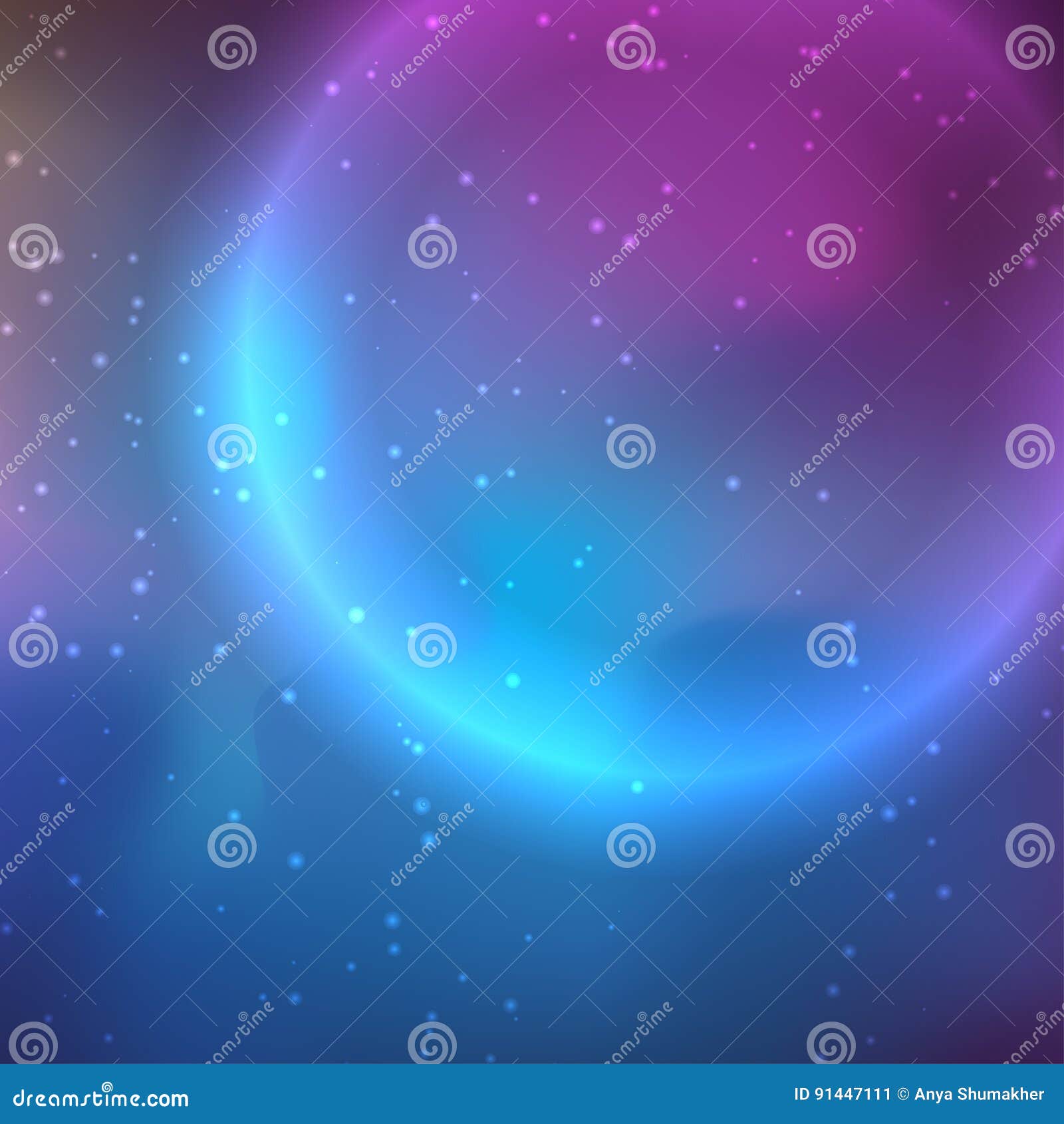 Galaxy Background in Deep Colors. Stock Illustration - Illustration of ...