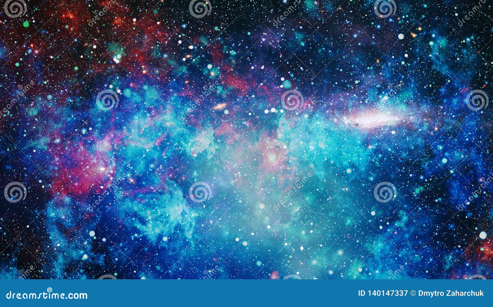 Galaxy Background with Nebula, Stardust and Bright Shining Stars.nebula ...