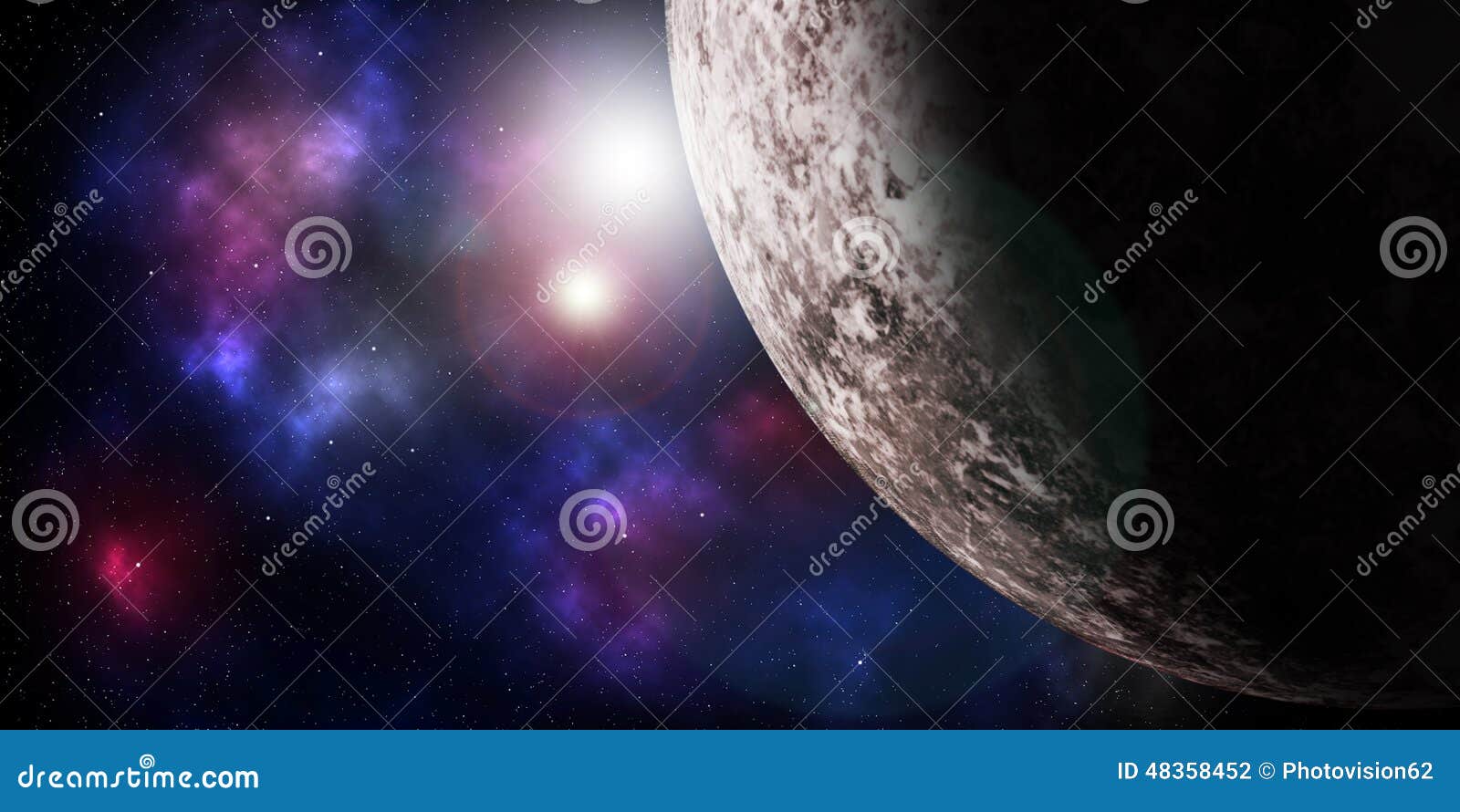 Galaxy Beyond. stock photo. Image of gravity, eyes, colours - 48358452