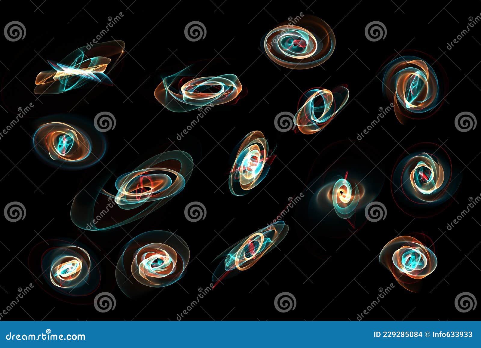 Galaxy Collection. Spiral Galaxies Background. Whirlpool Galaxy ...