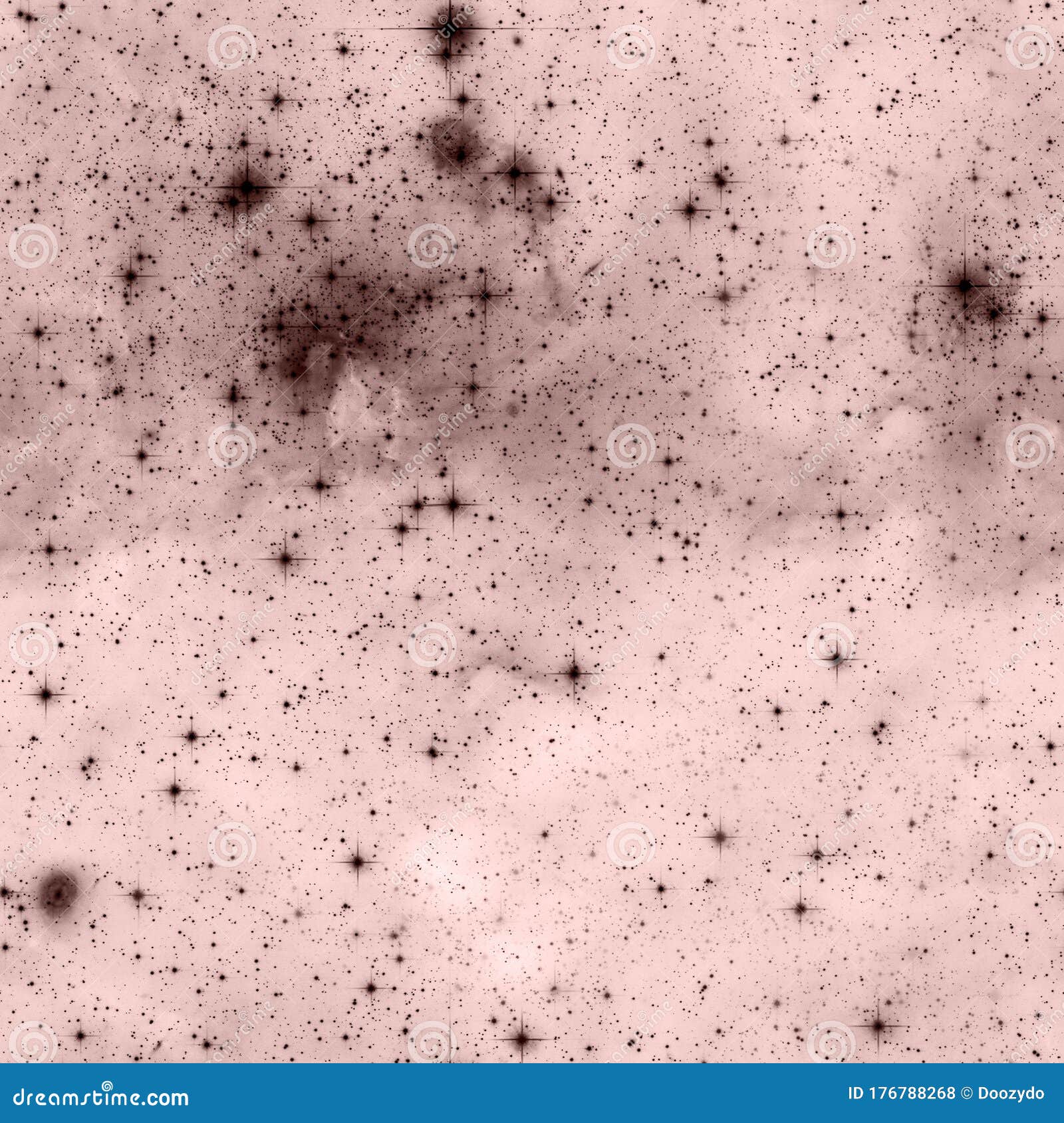 Galaxy Fabric Seamless Pattern. Red Abstract Stock Photo - Image of ...