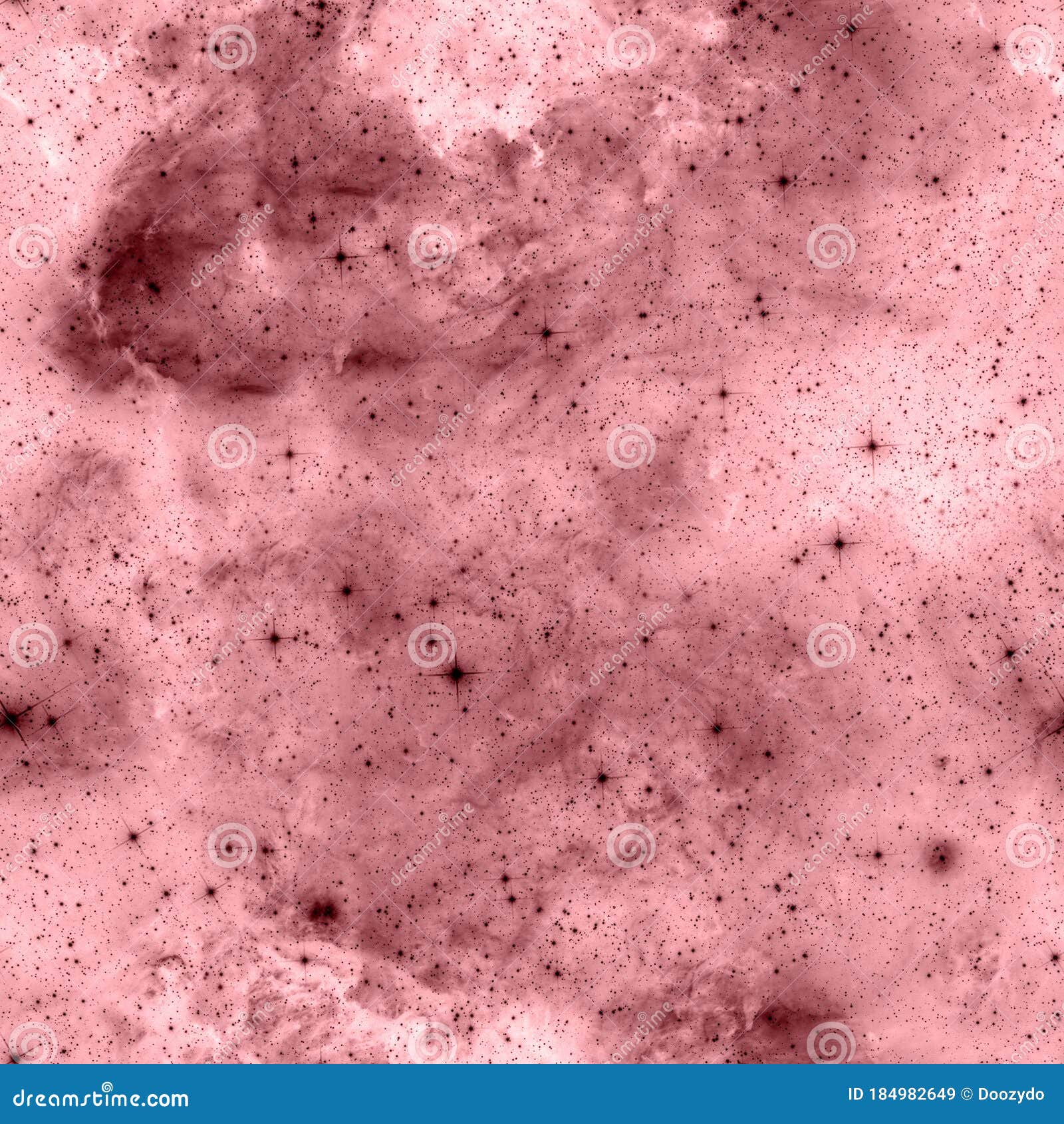 Galaxy Fabric Seamless Pattern. Red Abstract Stock Image - Image of ...