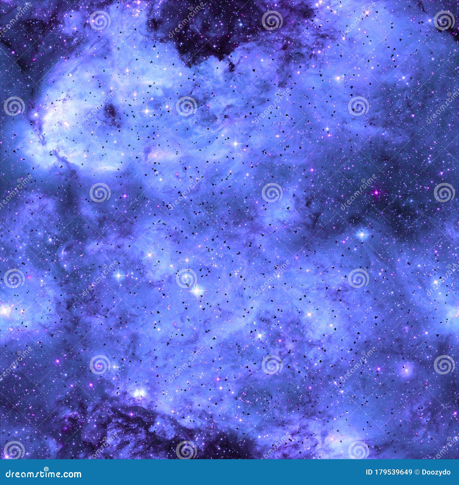 Galaxy Fabric Seamless Pattern. Violet Abstract Stock Illustration ...