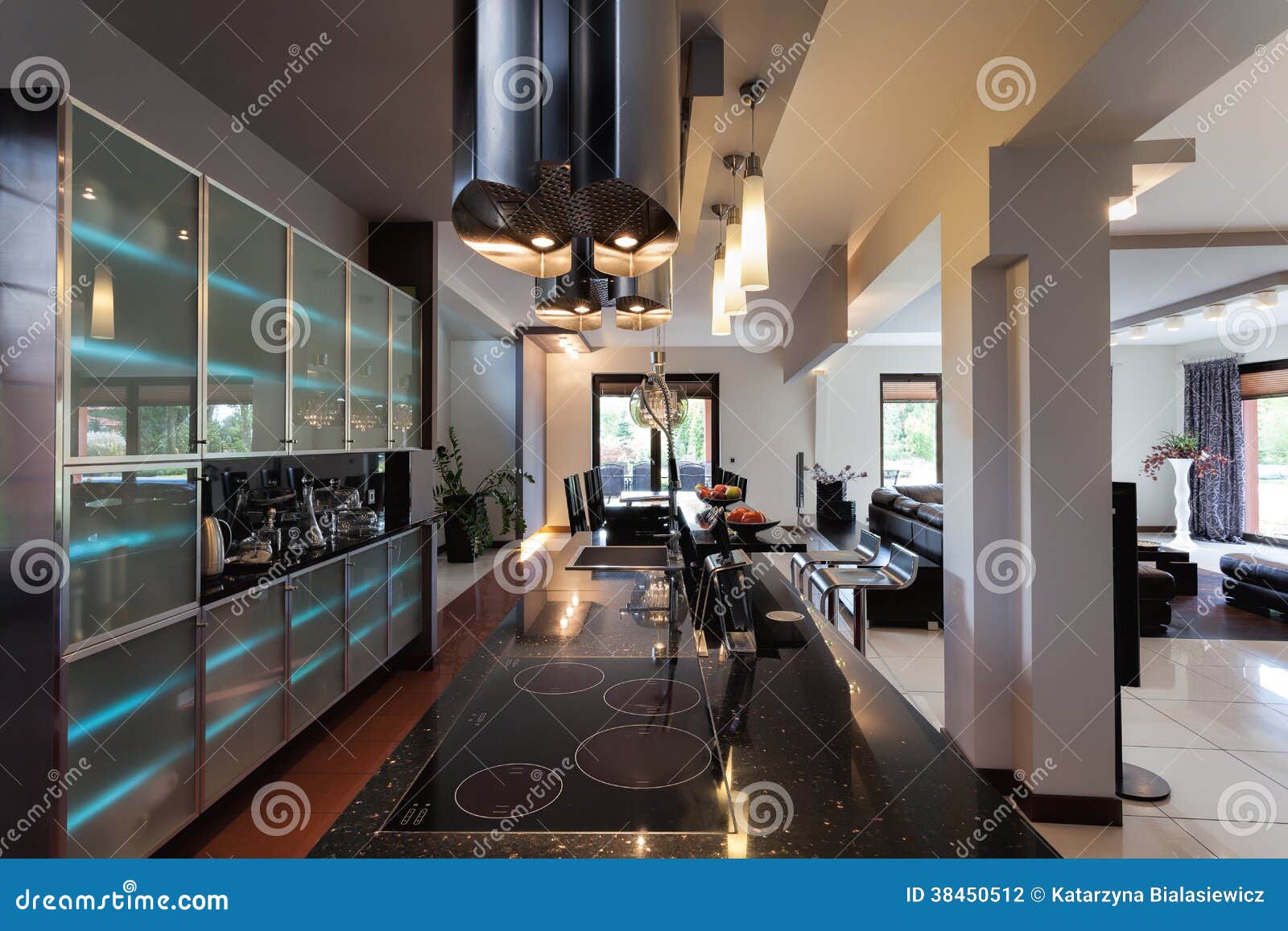 Galaxy kitchen interior stock photo. Image of galaxy - 38450512