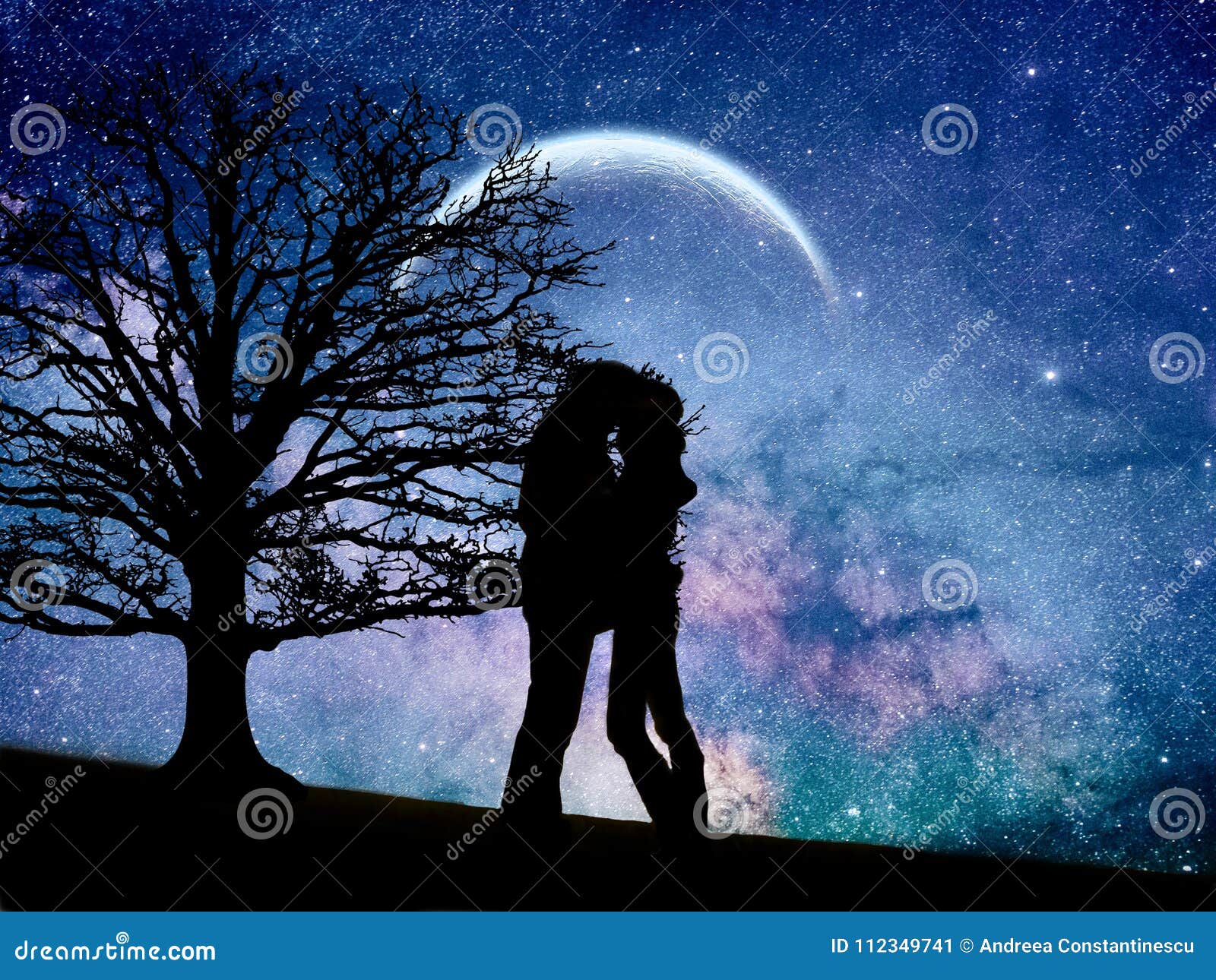 Galaxy love stock illustration. Illustration of galaxy - 112349741