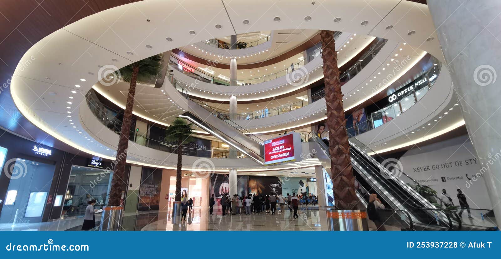 Galaxy Mall 3 Ground Floor & X28;Atrium& X29; Editorial Stock Photo ...