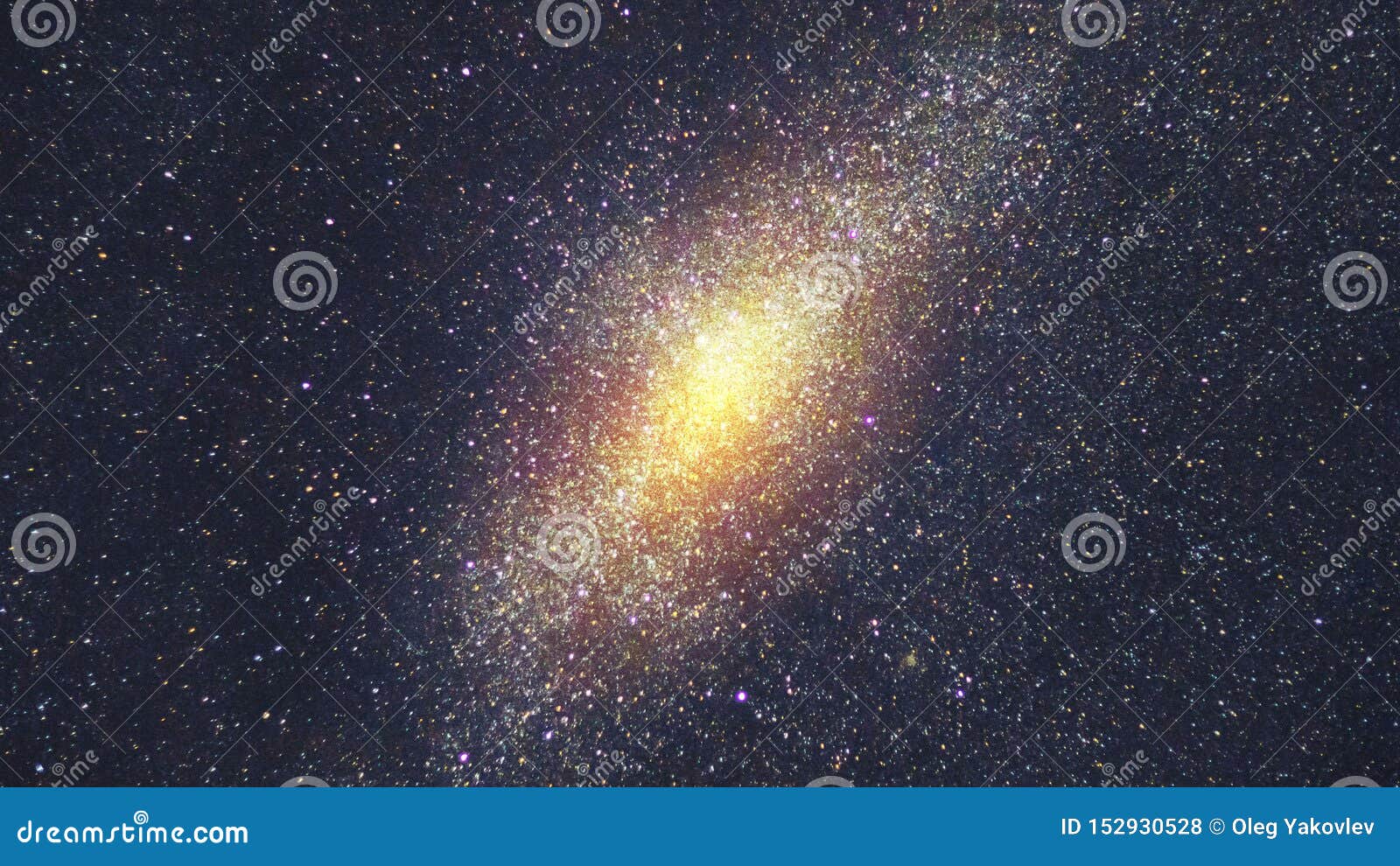 Galaxy with Many Stars in the Deep Space Stock Photo - Image of milky ...