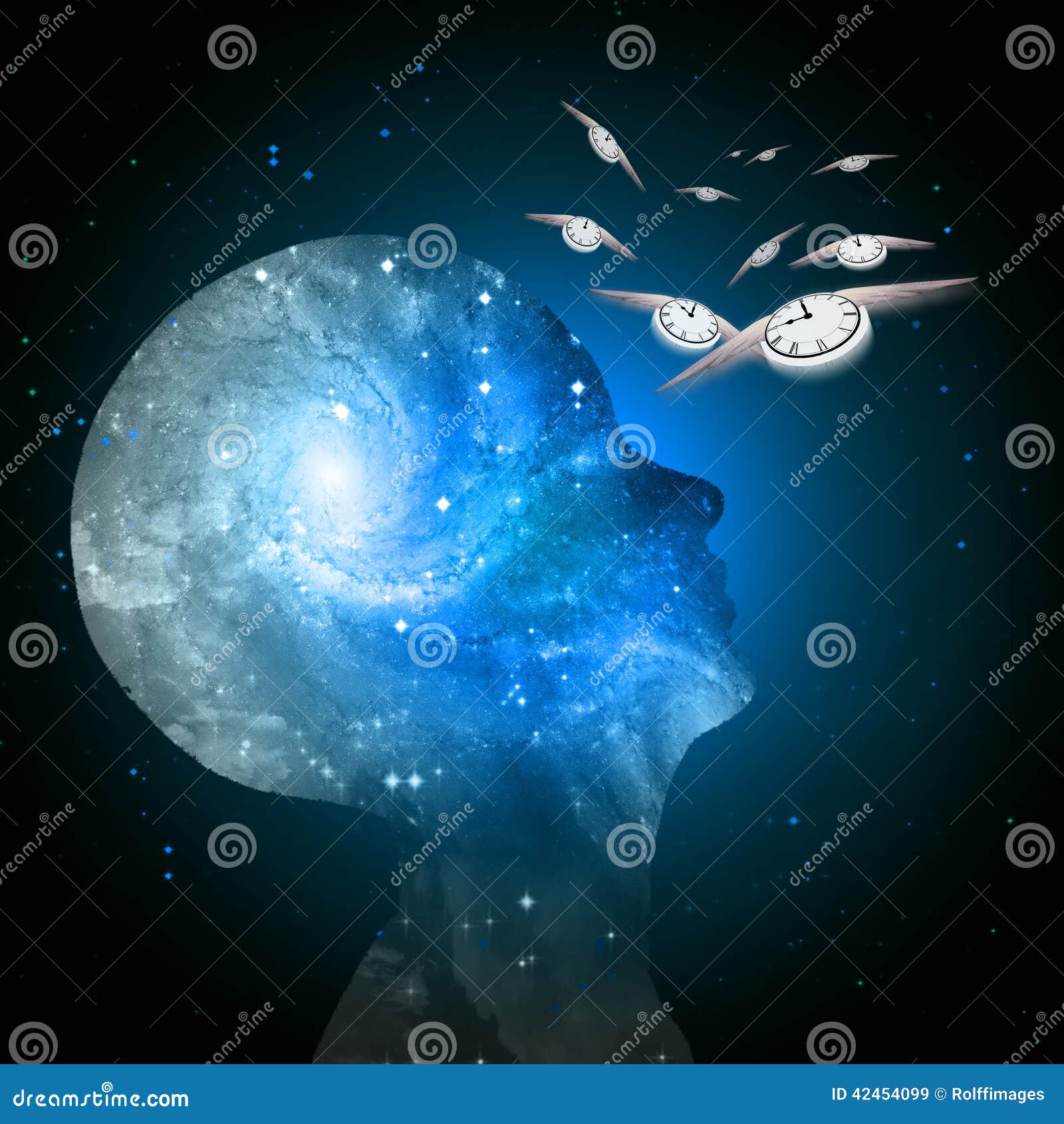 Time Flies Speed Blur Fast Hands Clock Stock Image | CartoonDealer.com ...