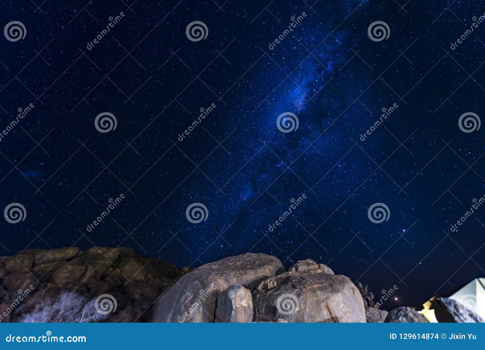 The Galaxy stock photo. Image of nature, tourism, blue - 129614874