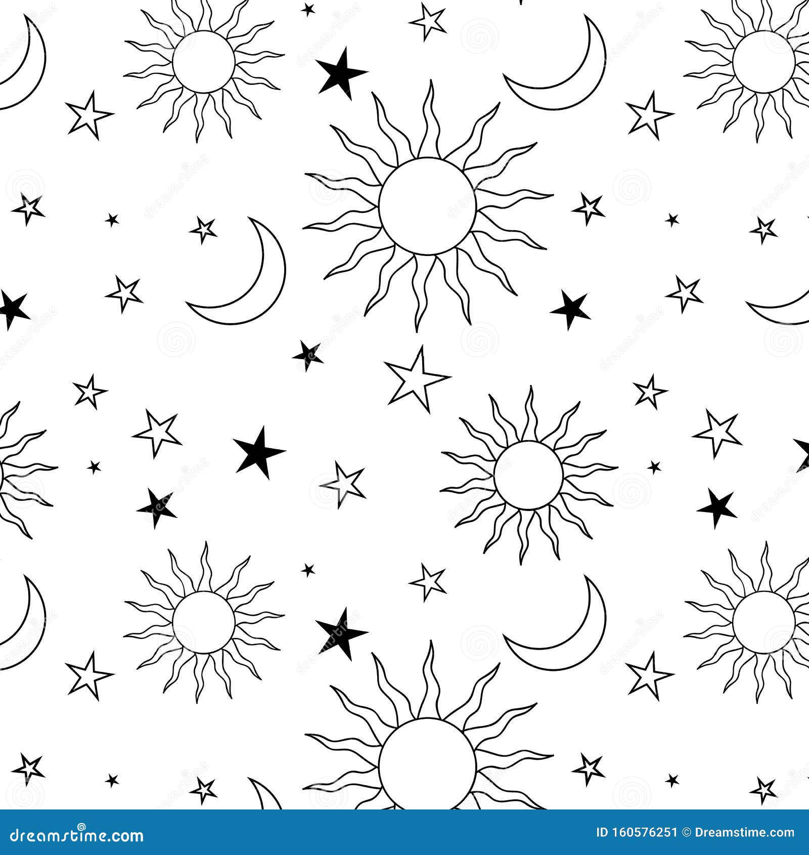 Stars And Galaxy Space Starry Sky Night Background. Universe Filled ...