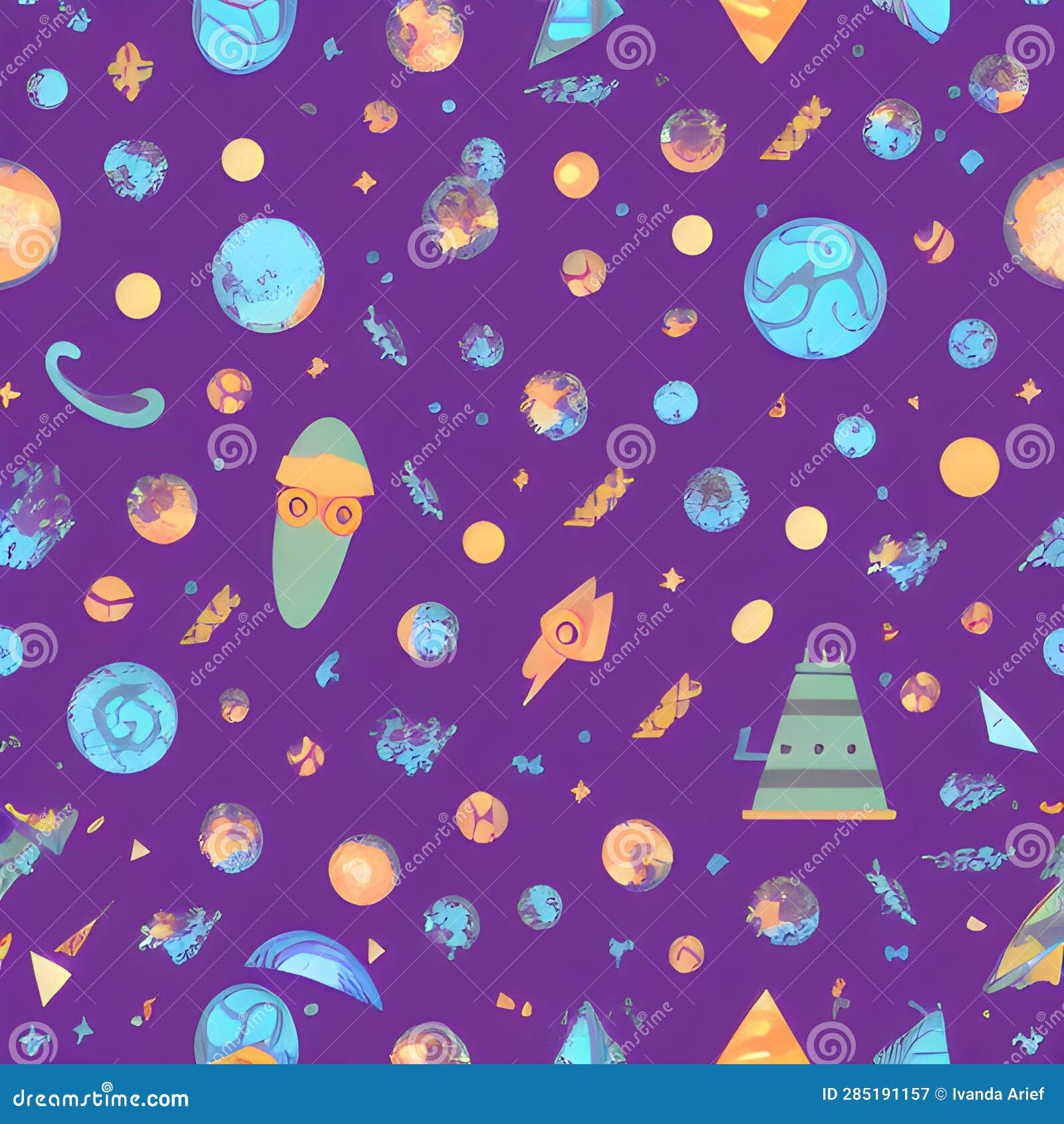 Galaxy Space Draw Abstract Background, Nebula Light Sky, Random Element ...