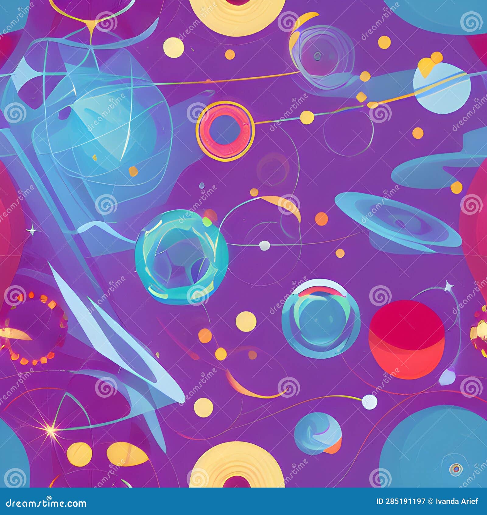 Galaxy Space Draw Abstract Background, Nebula Light Sky, Random Element ...