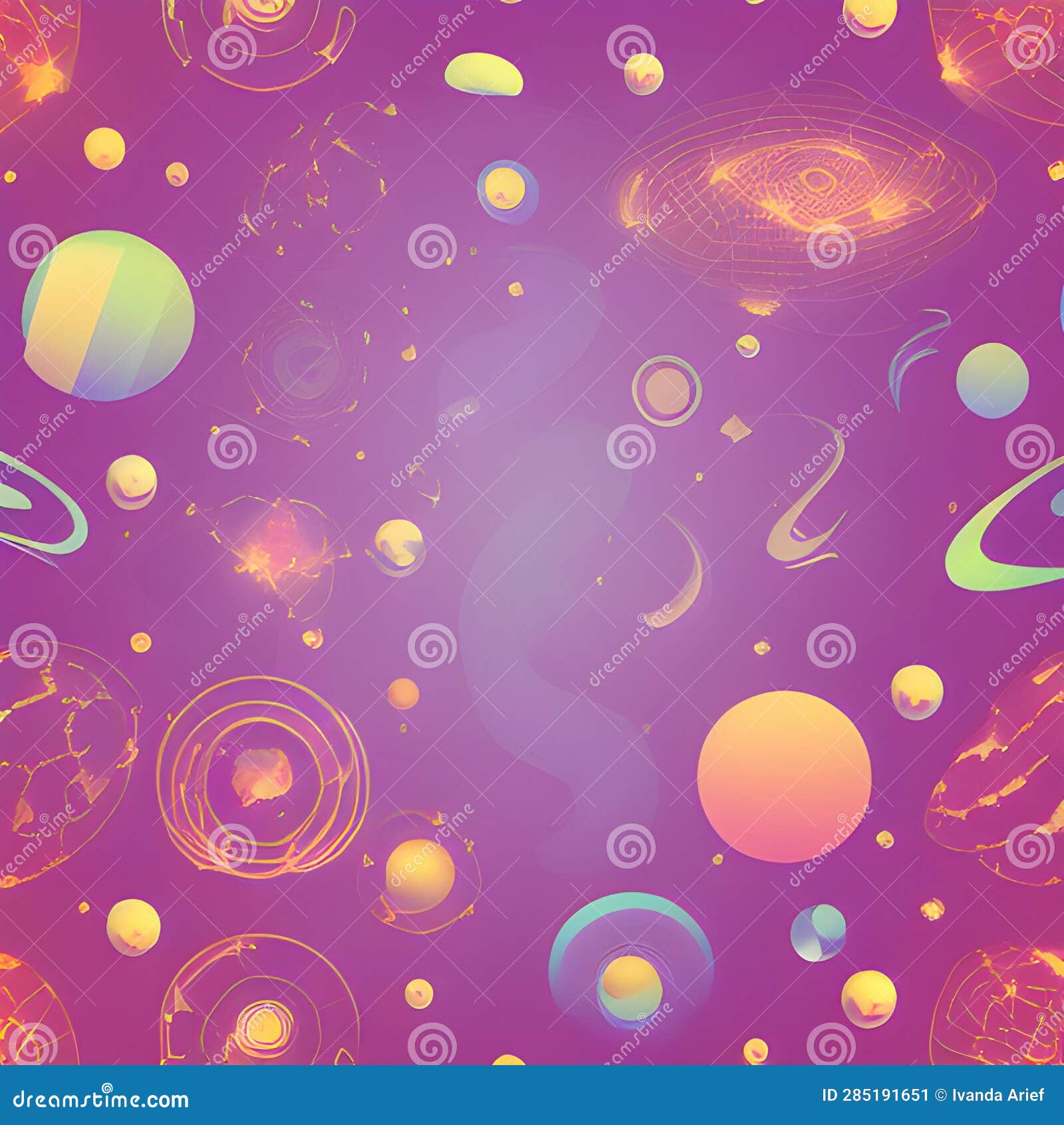 Galaxy Space Draw Abstract Background, Nebula Light Sky, Random Element ...