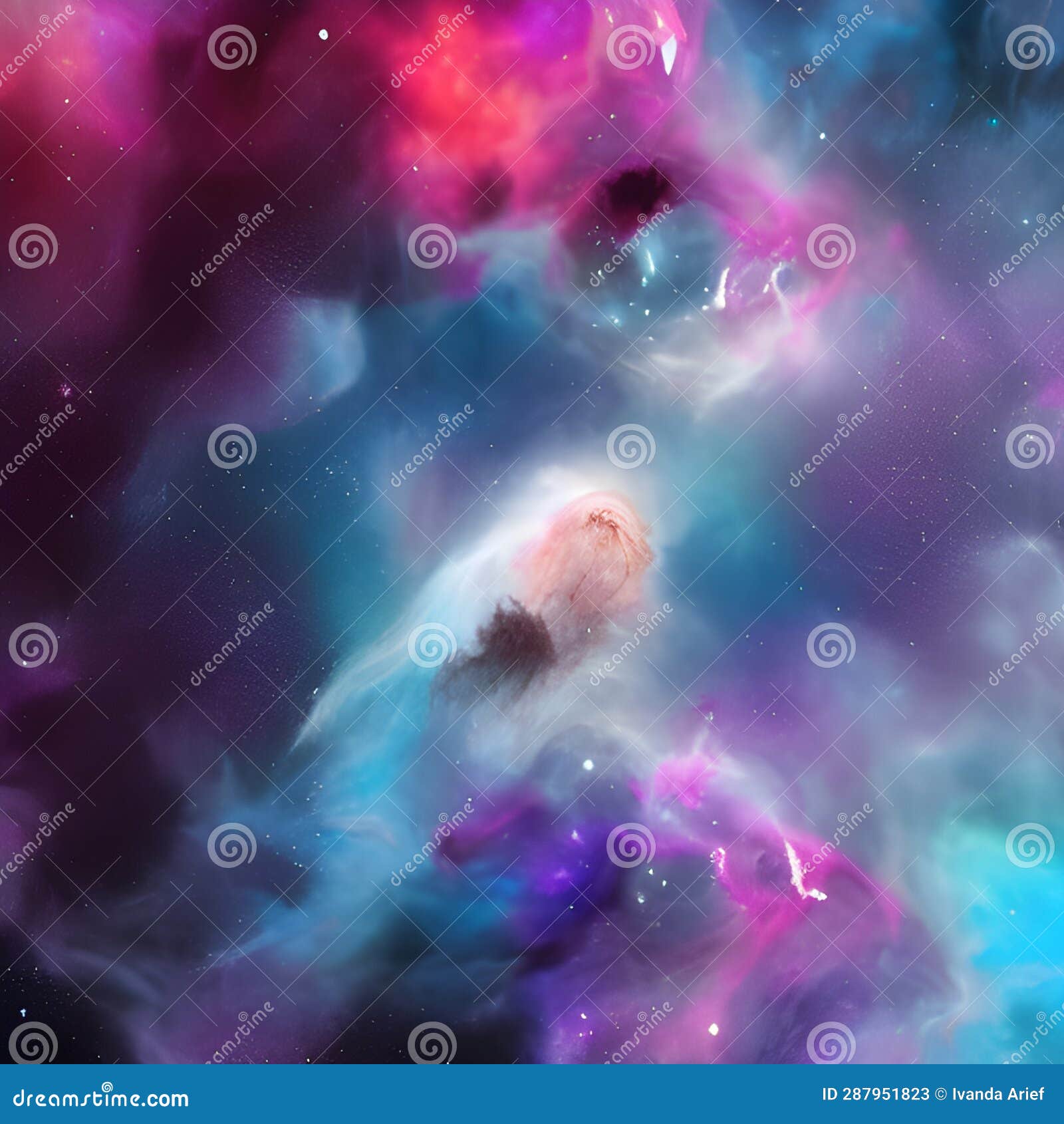 Galaxy Space Random Background, Nebula Light Sky, Abstract Element ...