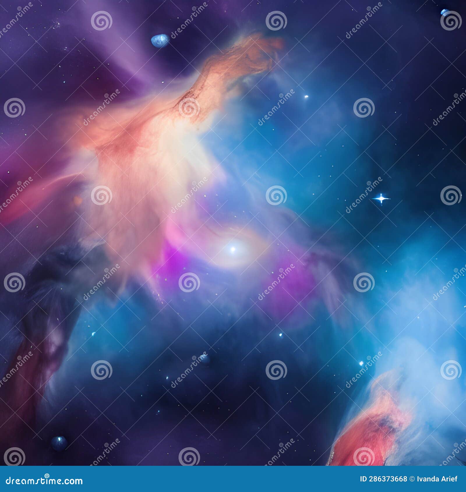 Galaxy Space Random Background, Nebula Light Sky, Abstract Element ...