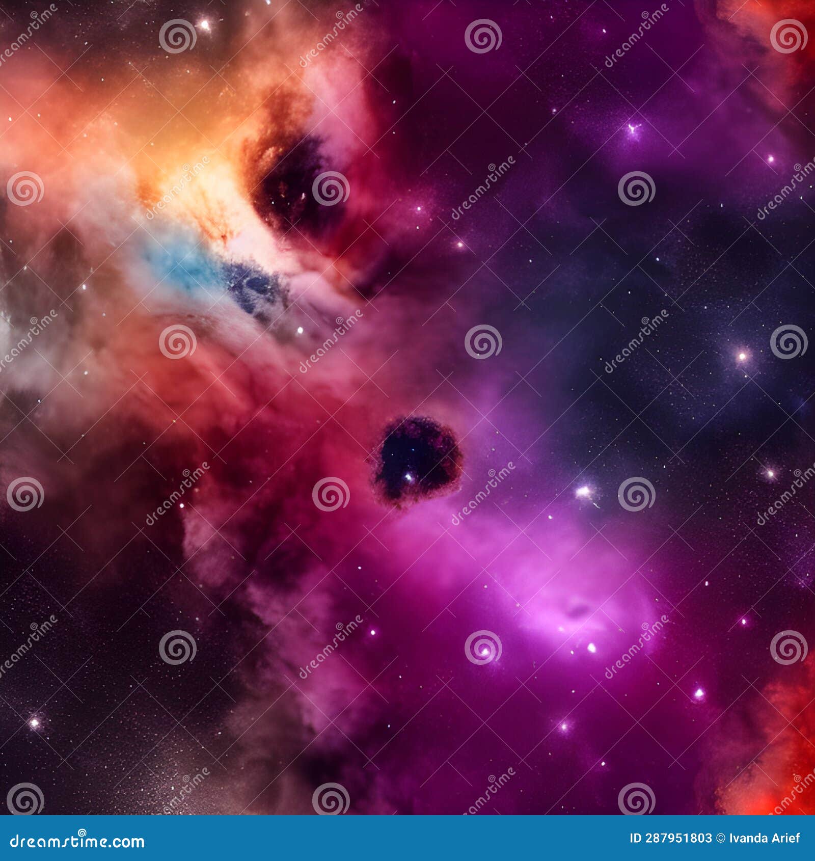 Galaxy Space Random Background, Nebula Light Sky, Abstract Element ...