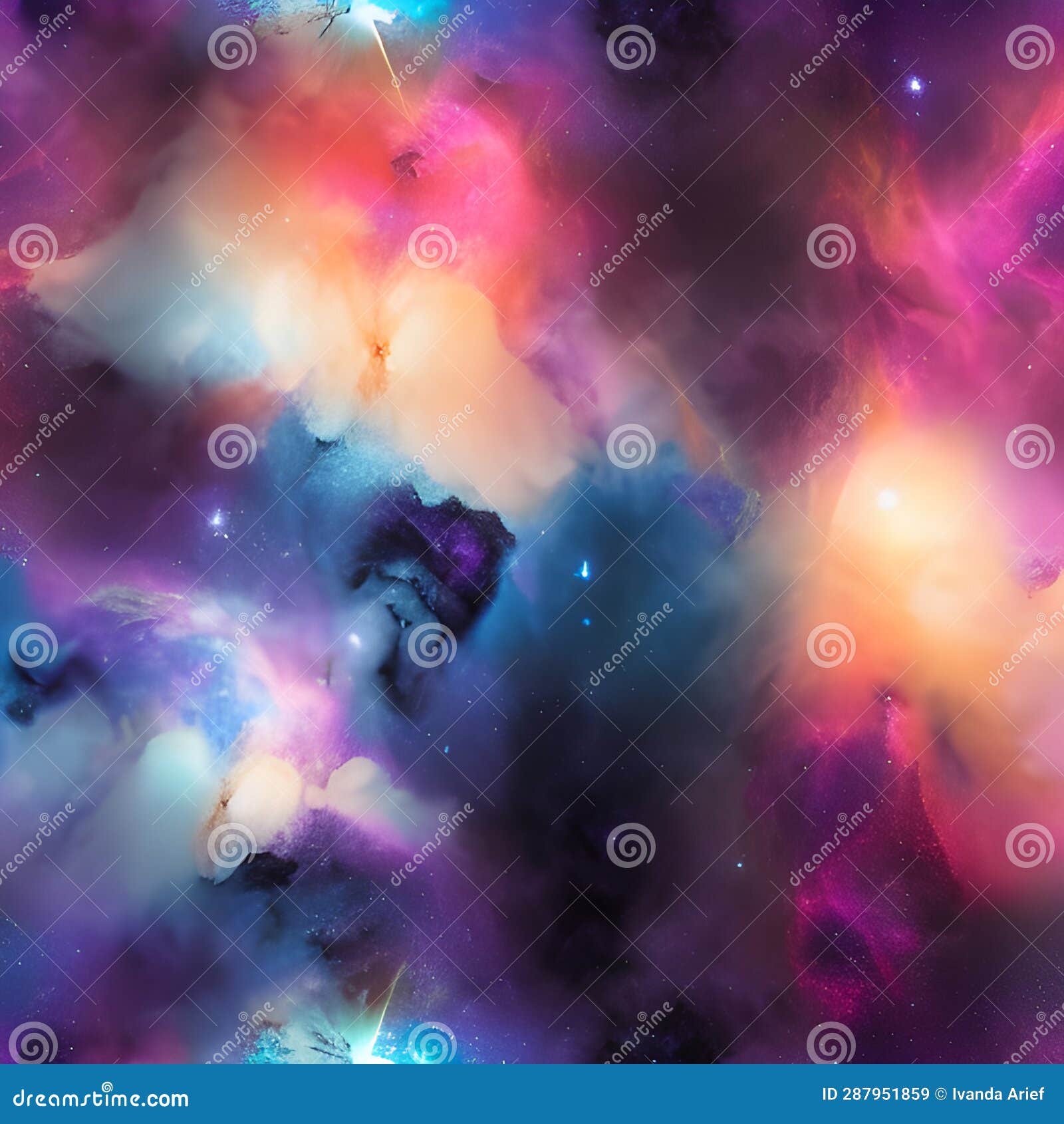 Galaxy Space Random Background, Nebula Light Sky, Abstract Element ...