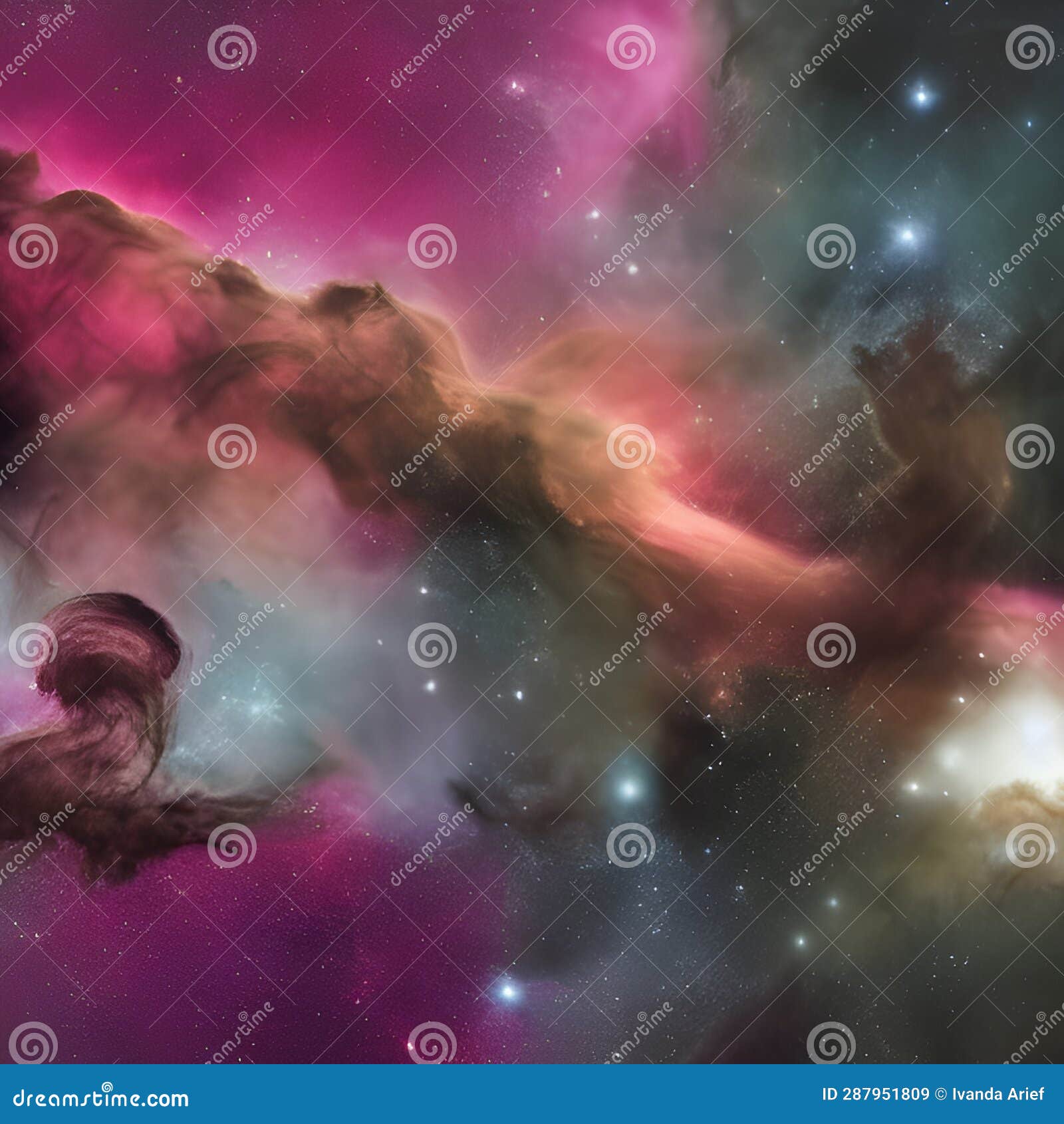 Galaxy Space Random Background, Nebula Light Sky, Abstract Element ...