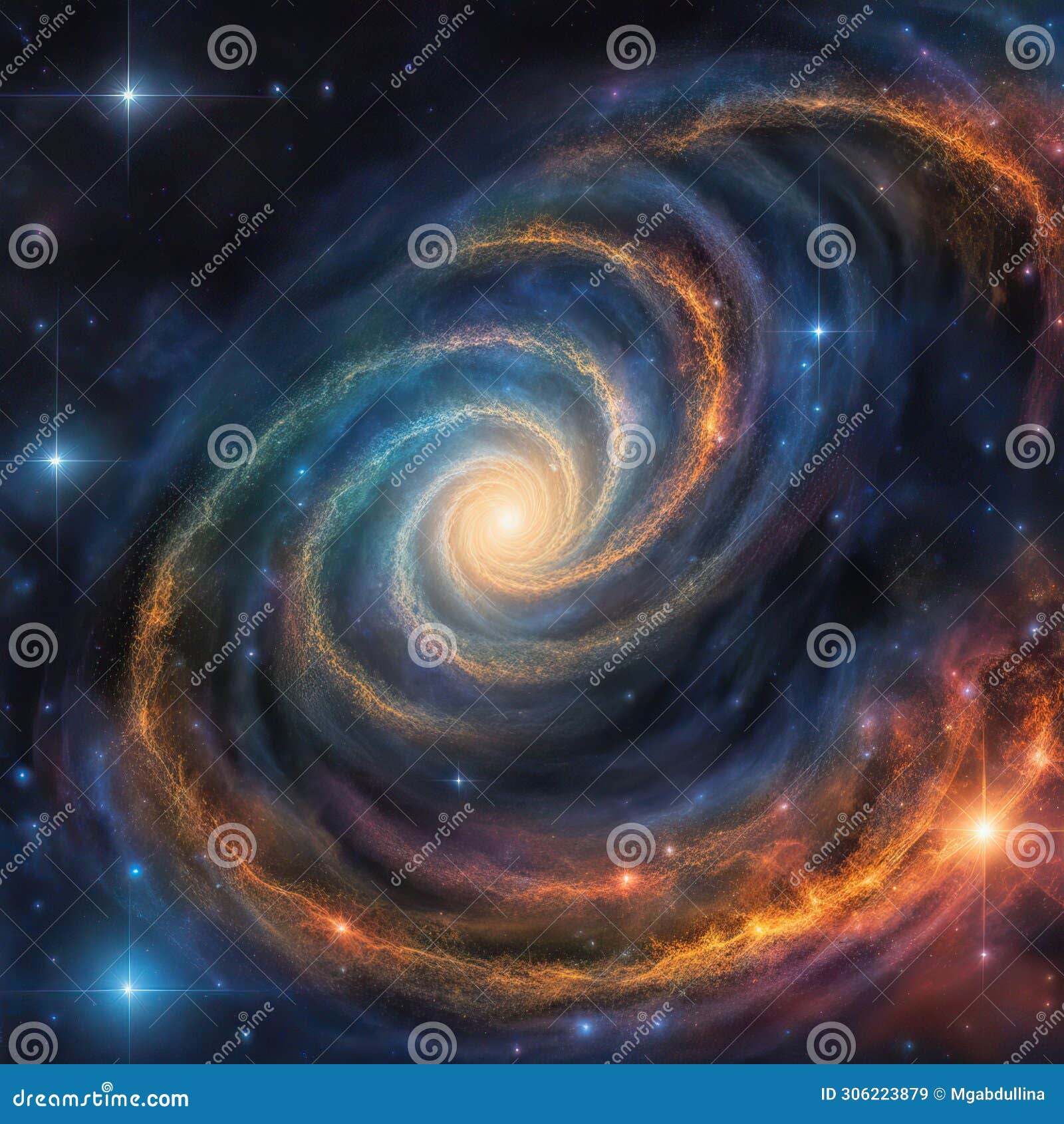 Galaxy Space Star Patient Path. Sacred Knowledge. Unknown Paths Stock ...