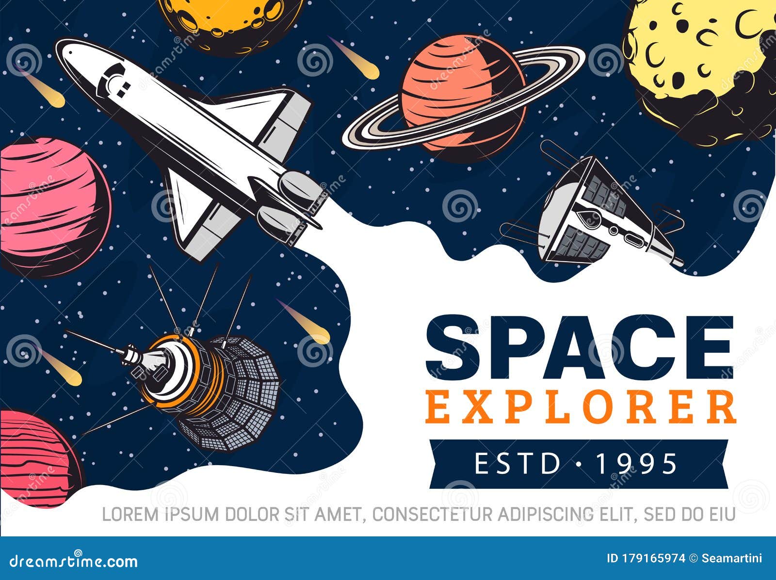 Space Exploration Vector